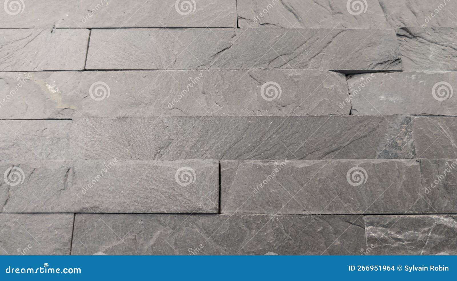 Stone Bricks Wall Grey Granite Horizontal Background Gray Stock Photo ...