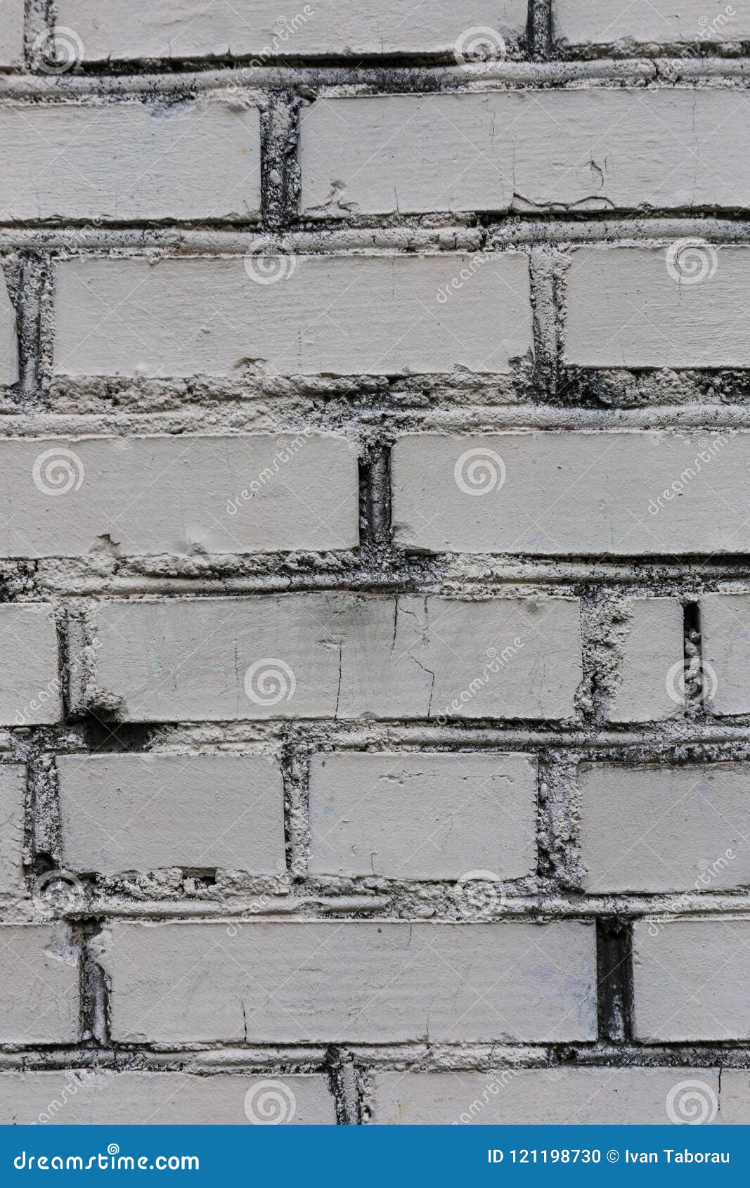 White Rough Stone Bricks Wall Pattern Texture Background Stock Photo ...