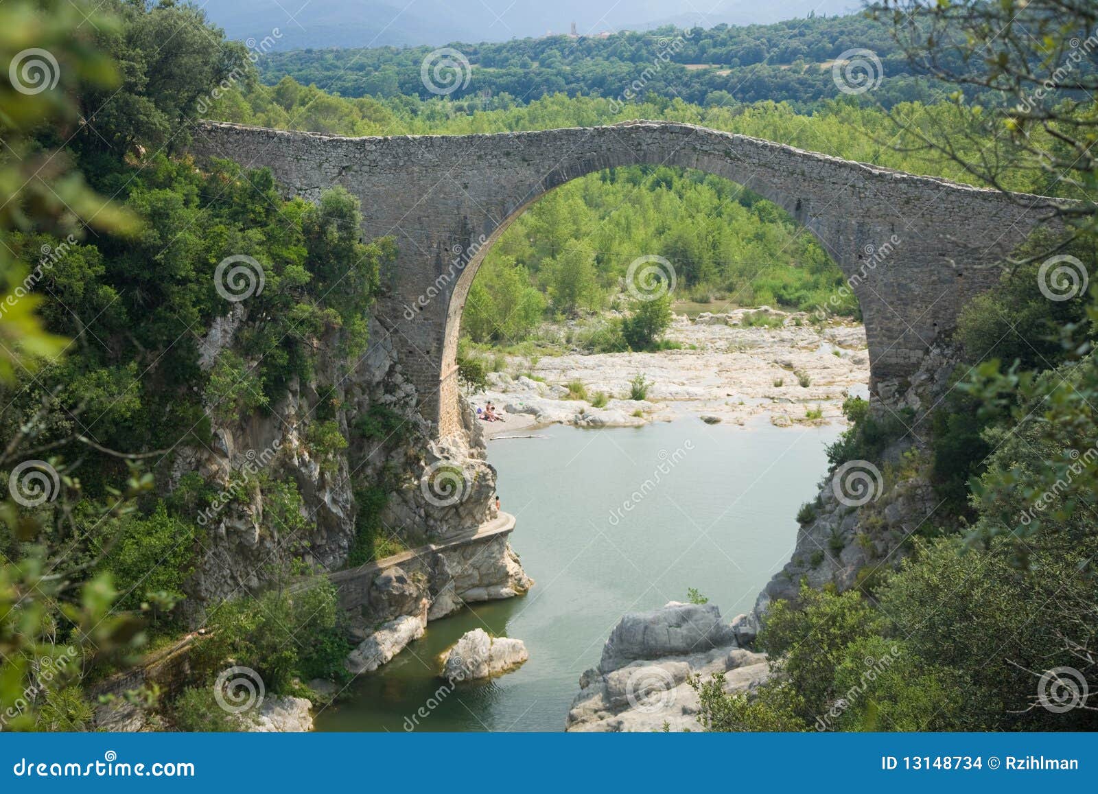 Stone Bridge stock photo. Image of bridge, spain, stone - 13148734