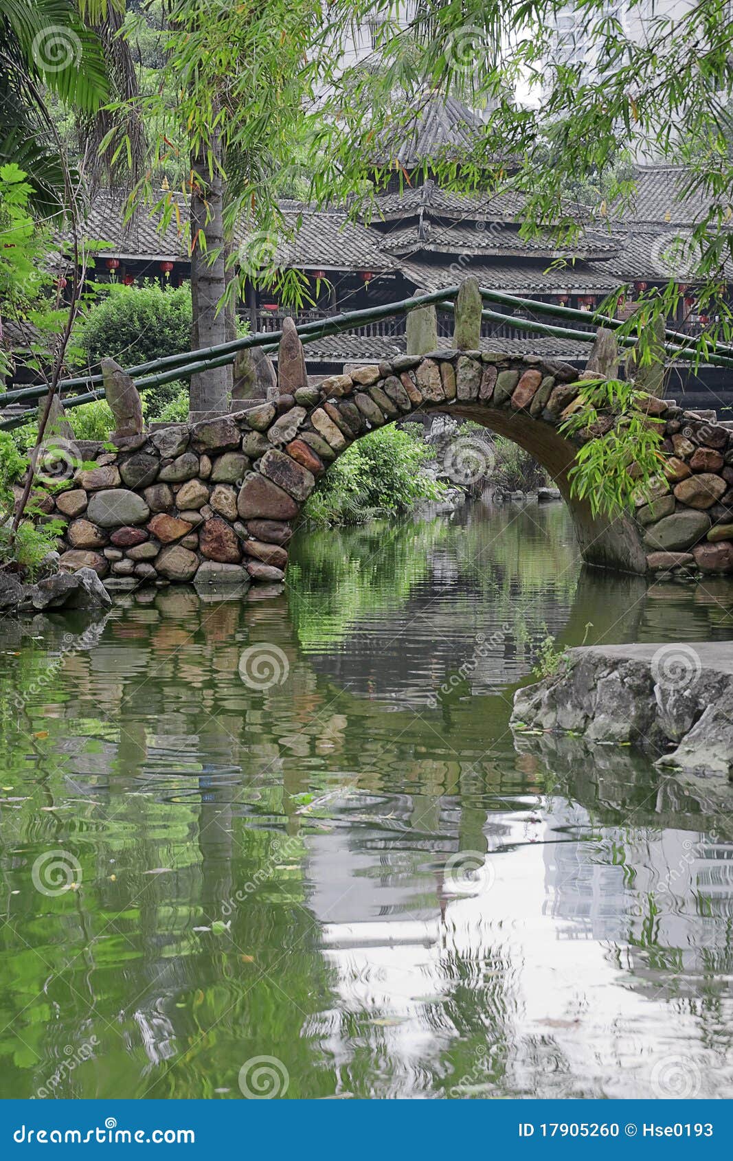 Stone bridge stock photo. Image of flora, bright, grass - 17905260