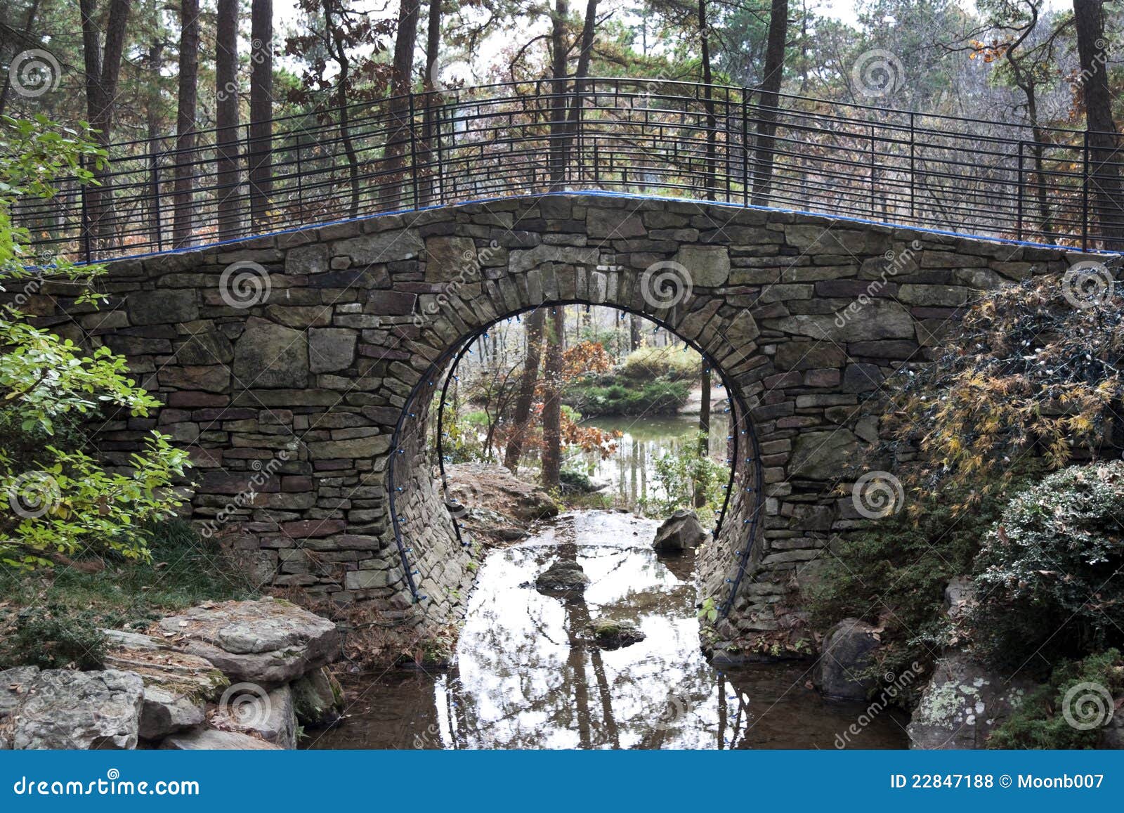 Stone Bridge stock photo. Image of green, tranquil, stone - 22847188