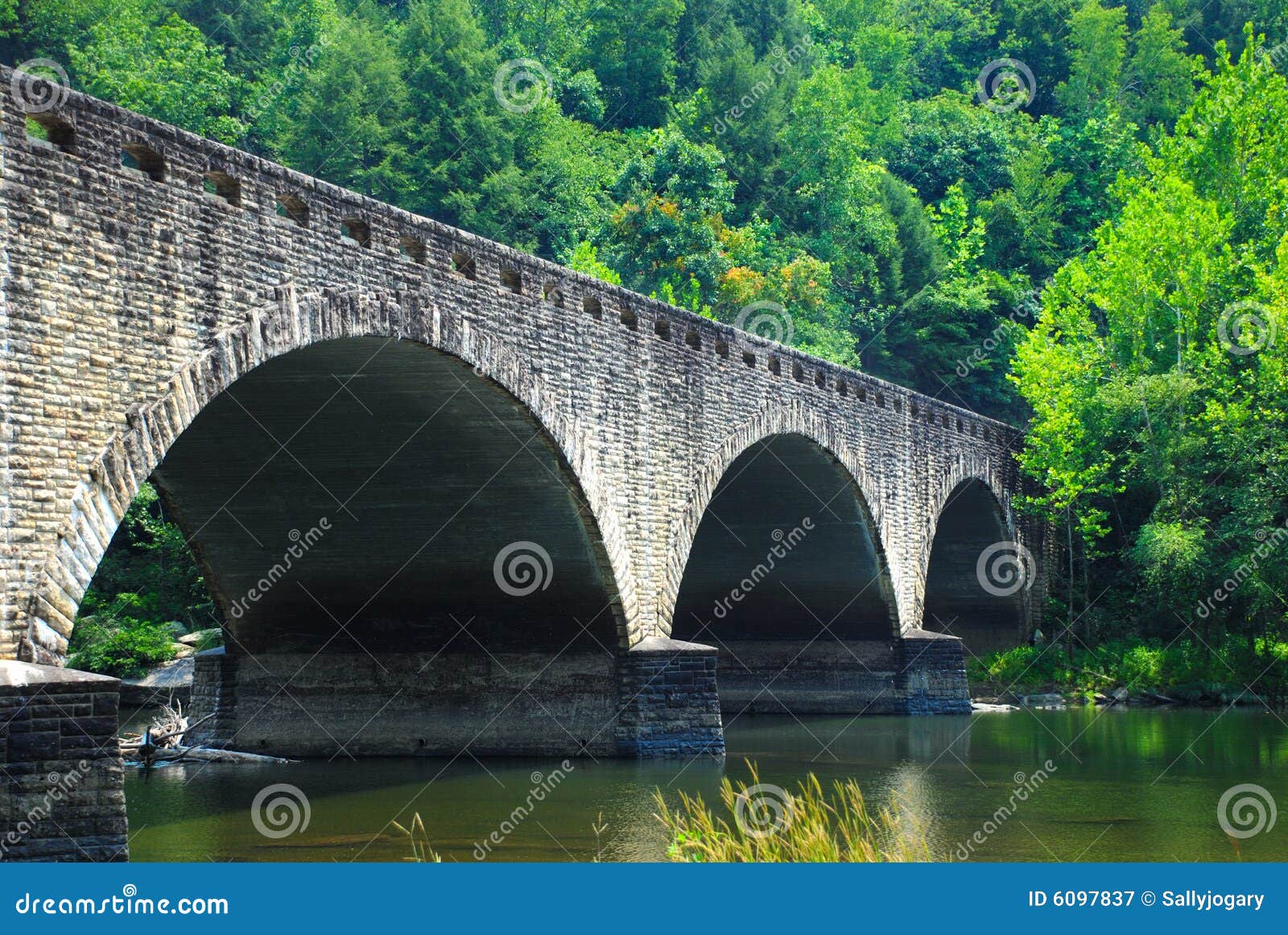 Stone Bridge stock image. Image of river, cumberland, landmark - 6097837