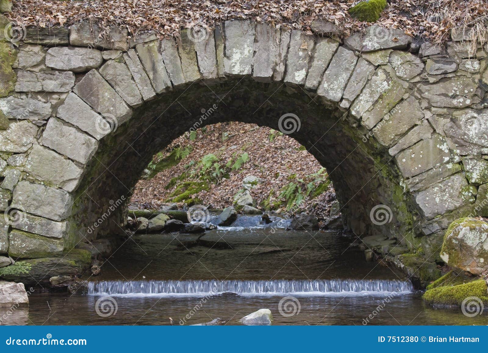 Stone Bridge stock photo. Image of stream, water, outdoors - 7512380