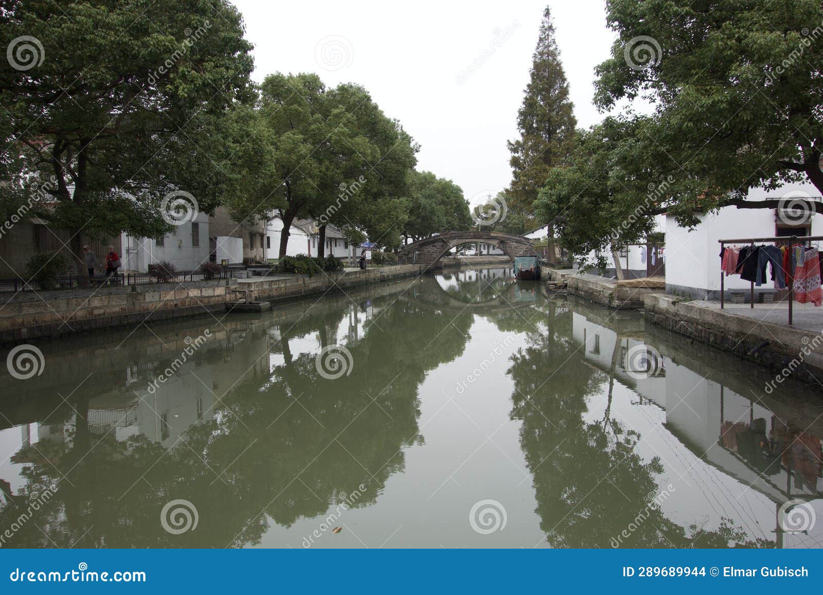 Stone Bridge As a Structure that Crosses Natural Obstacles Stock Photo ...