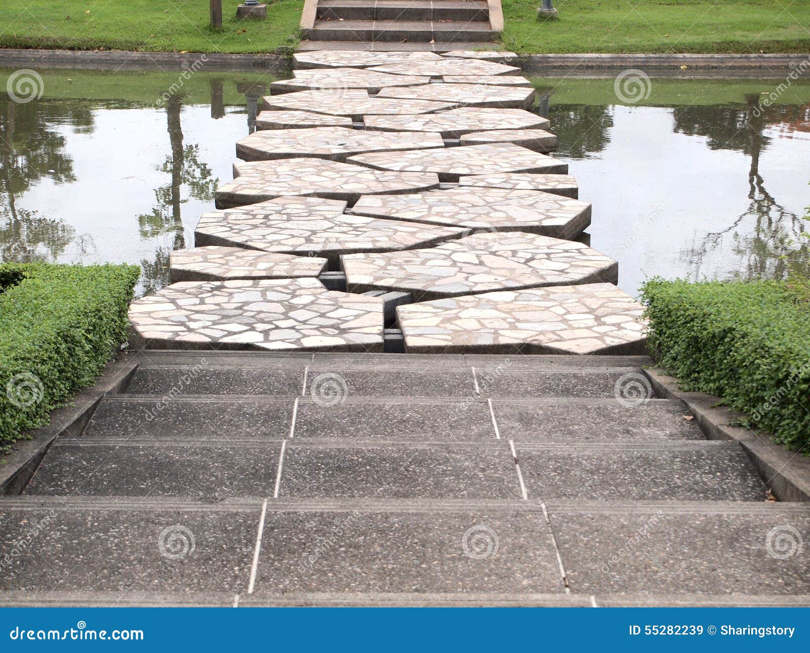 Stone bridge stock image. Image of calm, beautiful, peace - 55282239