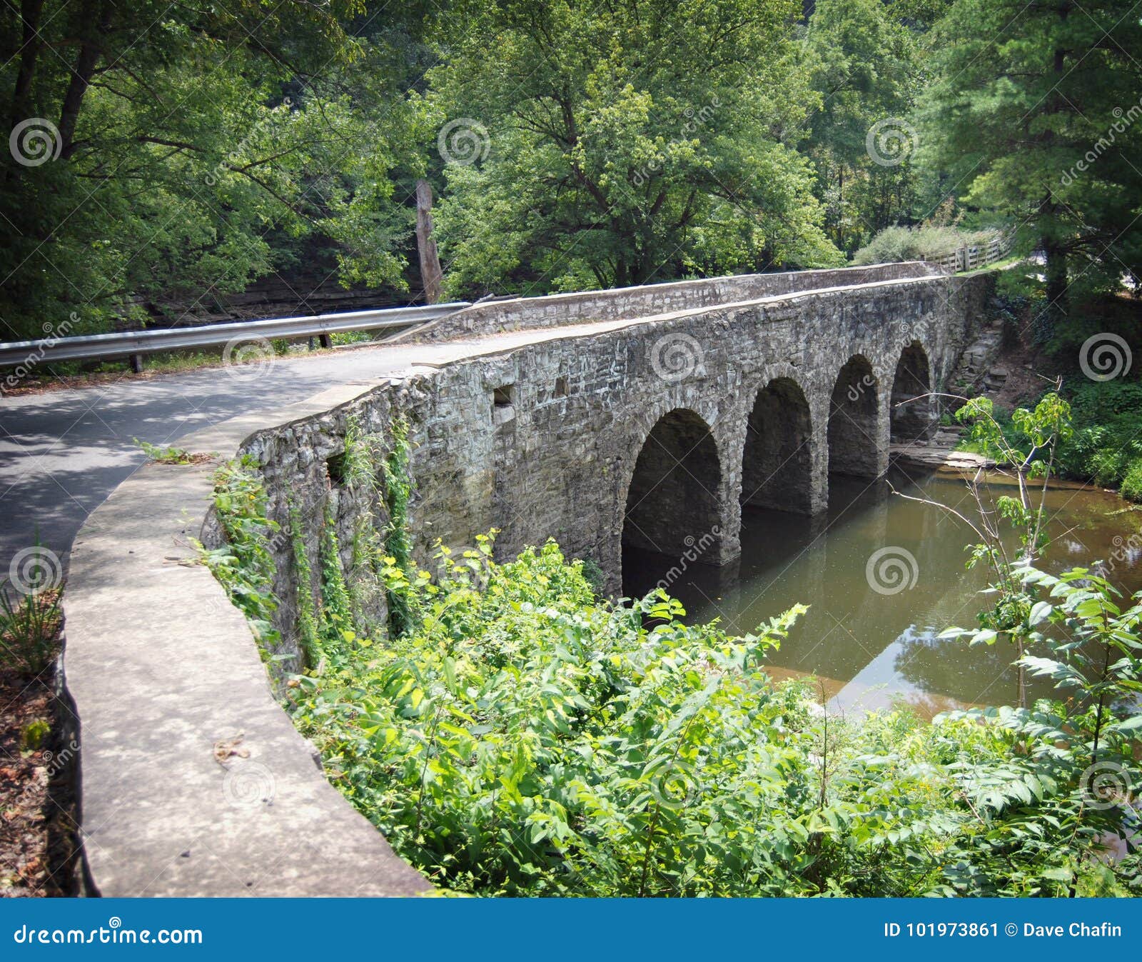 Stone Bridge stock image. Image of kentucky, stone, curve - 101973861