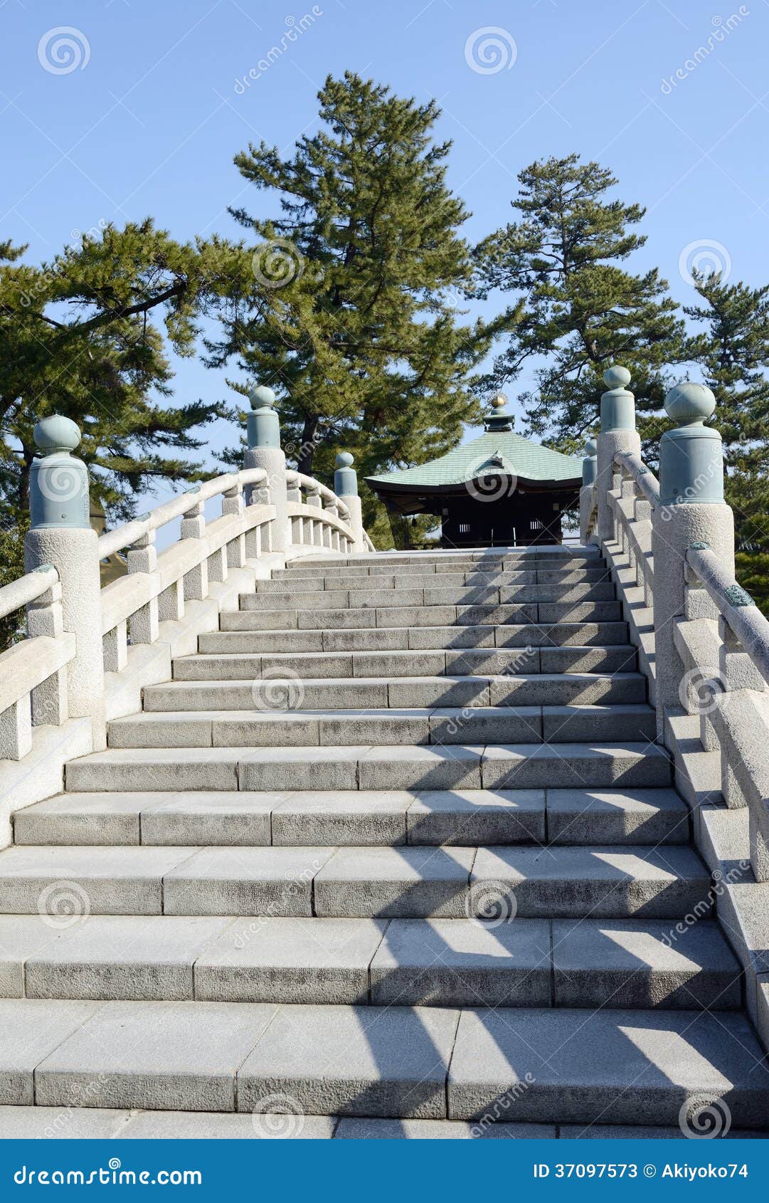Stone Bridge of Japanese Temples Stock Image - Image of japan, bridge ...