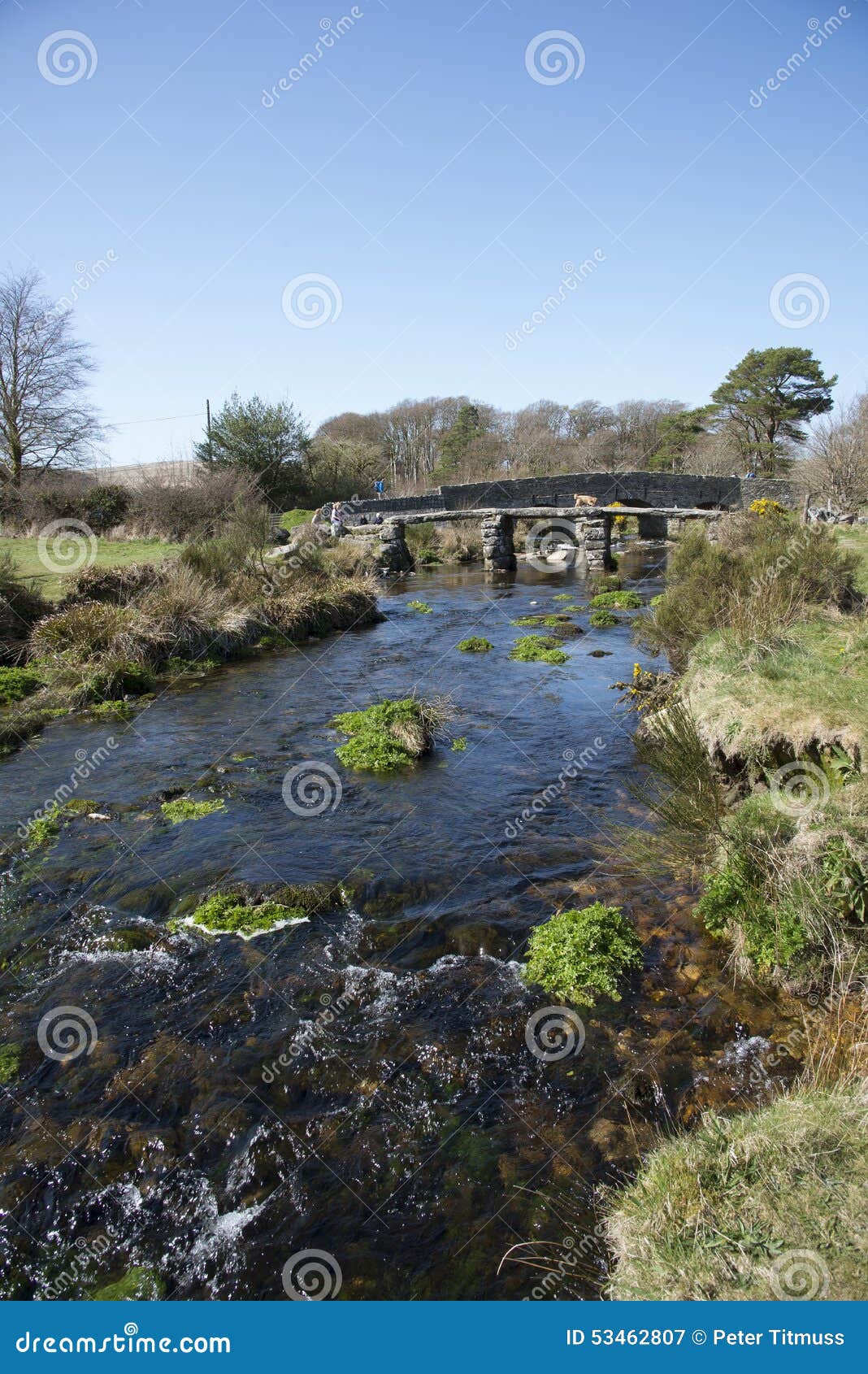 Stone bridge over river UK editorial photography. Image of east - 53462807