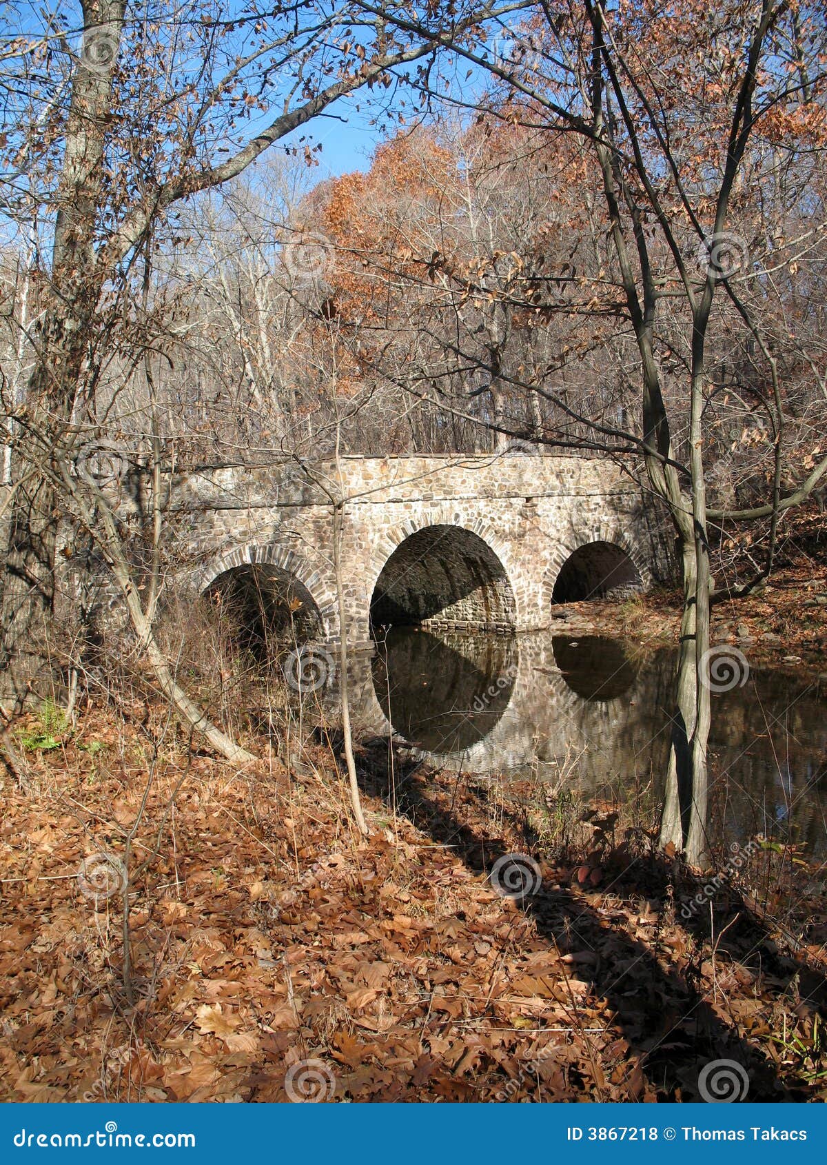 Stone Bridge - Pennsylvania Stock Photo - Image of outdoors, object ...