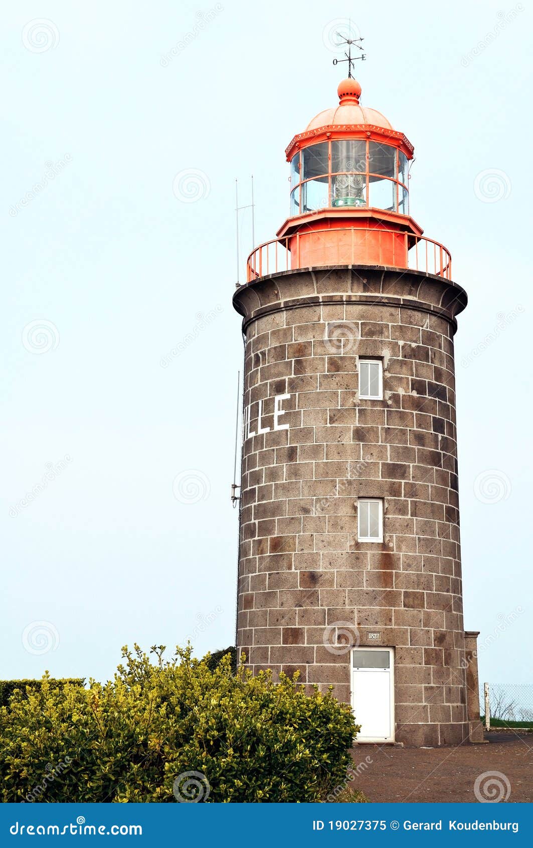 Stone build lighthouse stock image. Image of pylon, lighthouse - 19027375