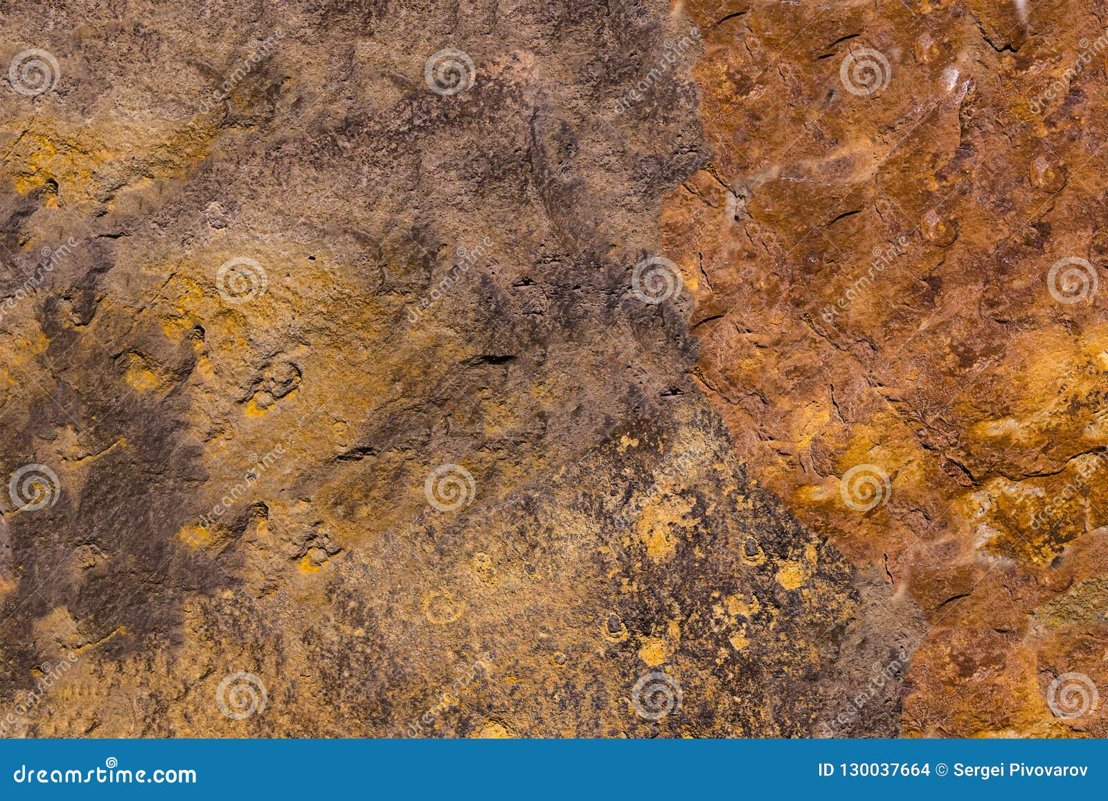 Stone Canvas Brown Coating Rust Broken Surface Base Loft Design ...