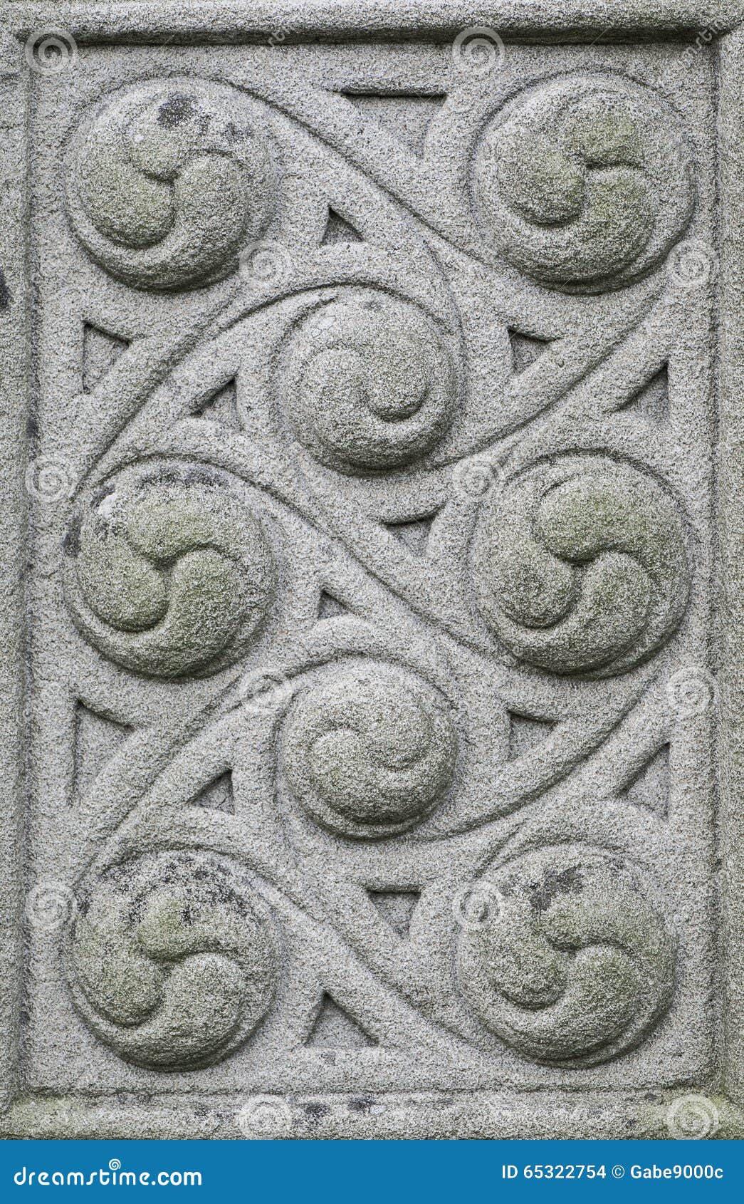 Stone carved Celtic design stock photo. Image of celt - 65322754