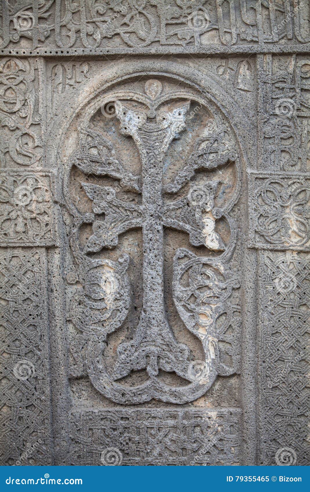 Stone carved cross stock image. Image of ornate, detail - 79355465