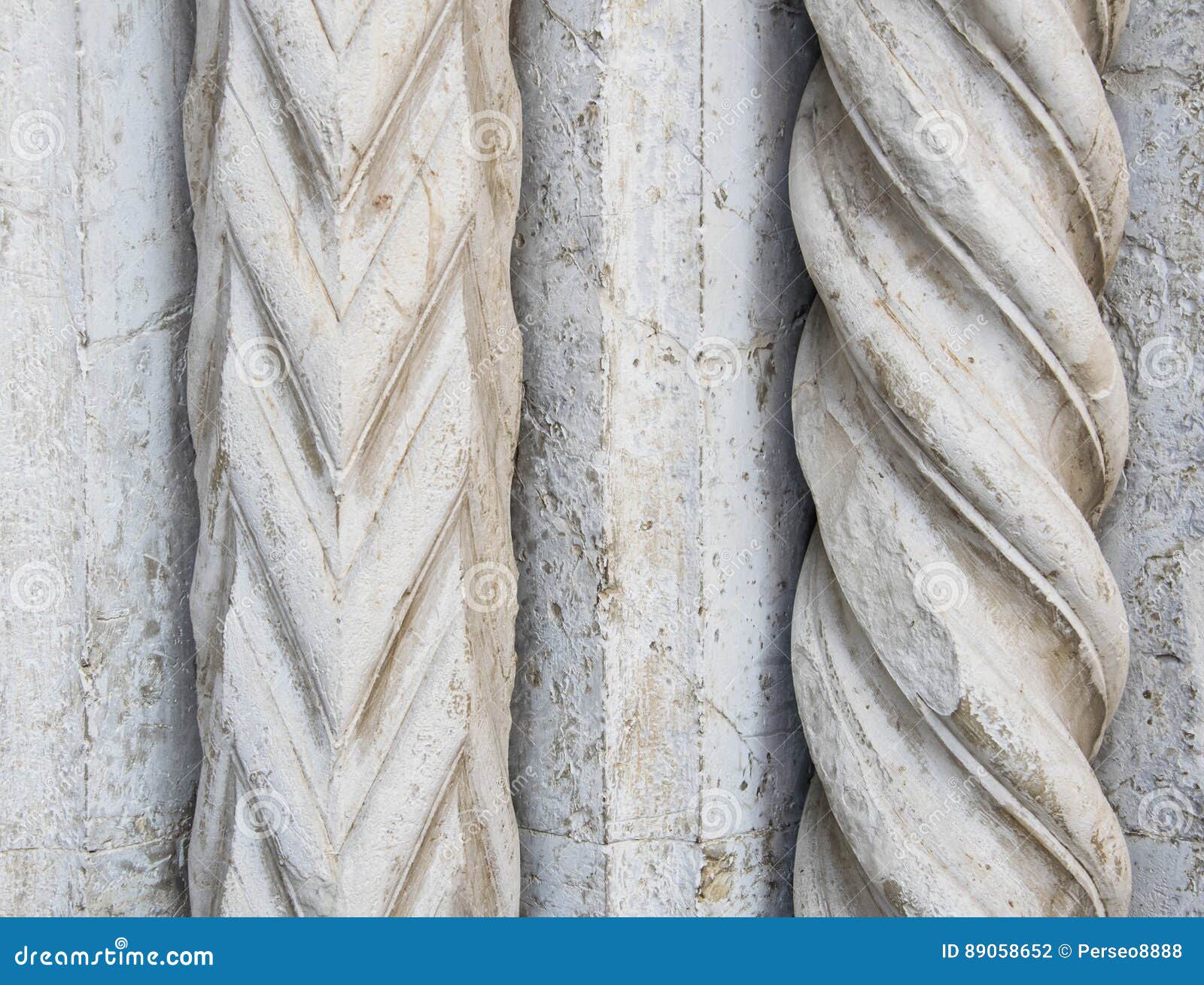 Stone Carved Decorations, Neo-gothic Style. Stock Photo - Image of ...