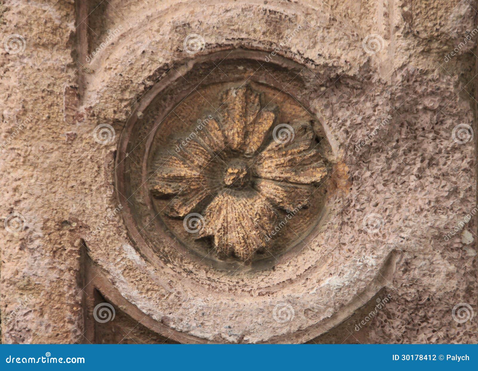 Rosette stock photo. Image of ancient, pattern, decoration - 30178412
