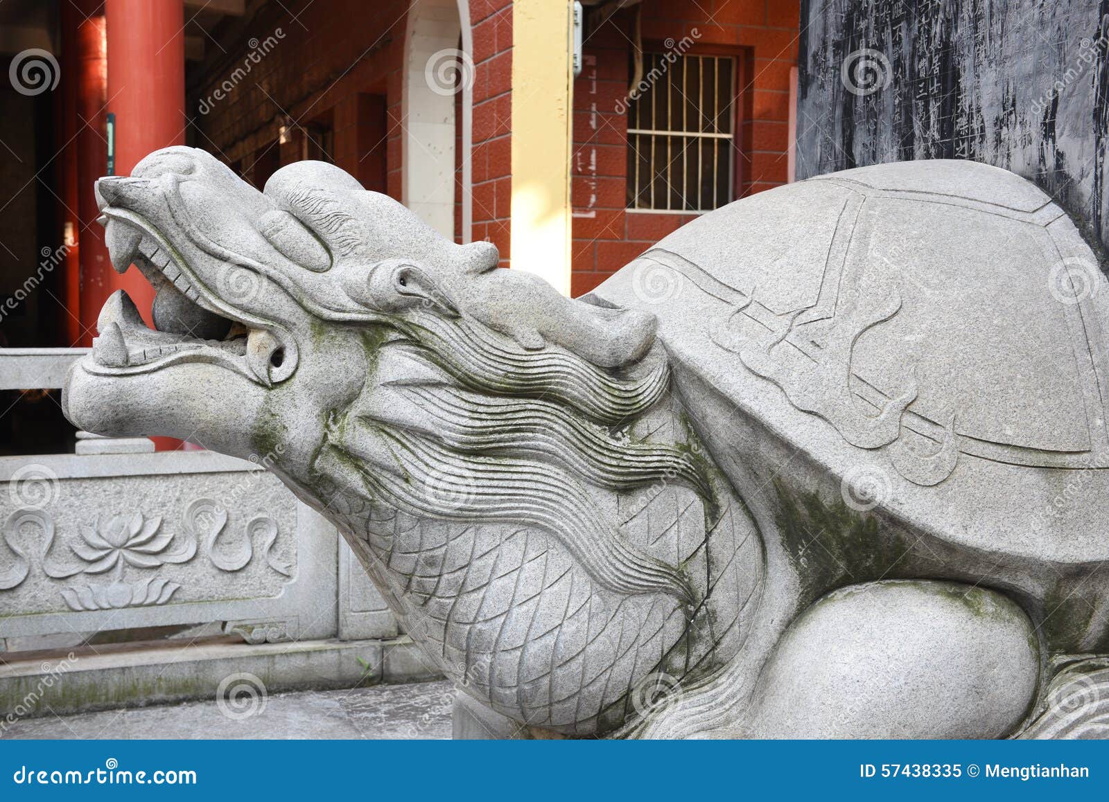 Stone-carving Mythical Creature Stock Image - Image of lucky, awestruck ...