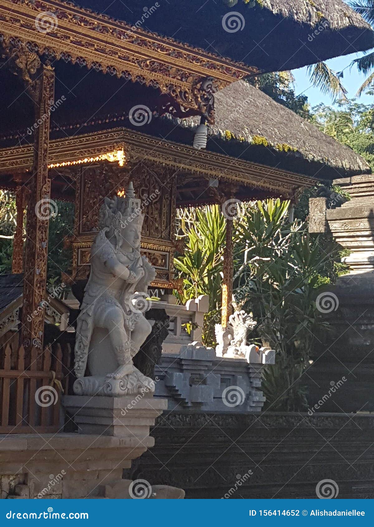 Stone Carvings in Bali Temple Stock Photo - Image of indonesia, stone ...