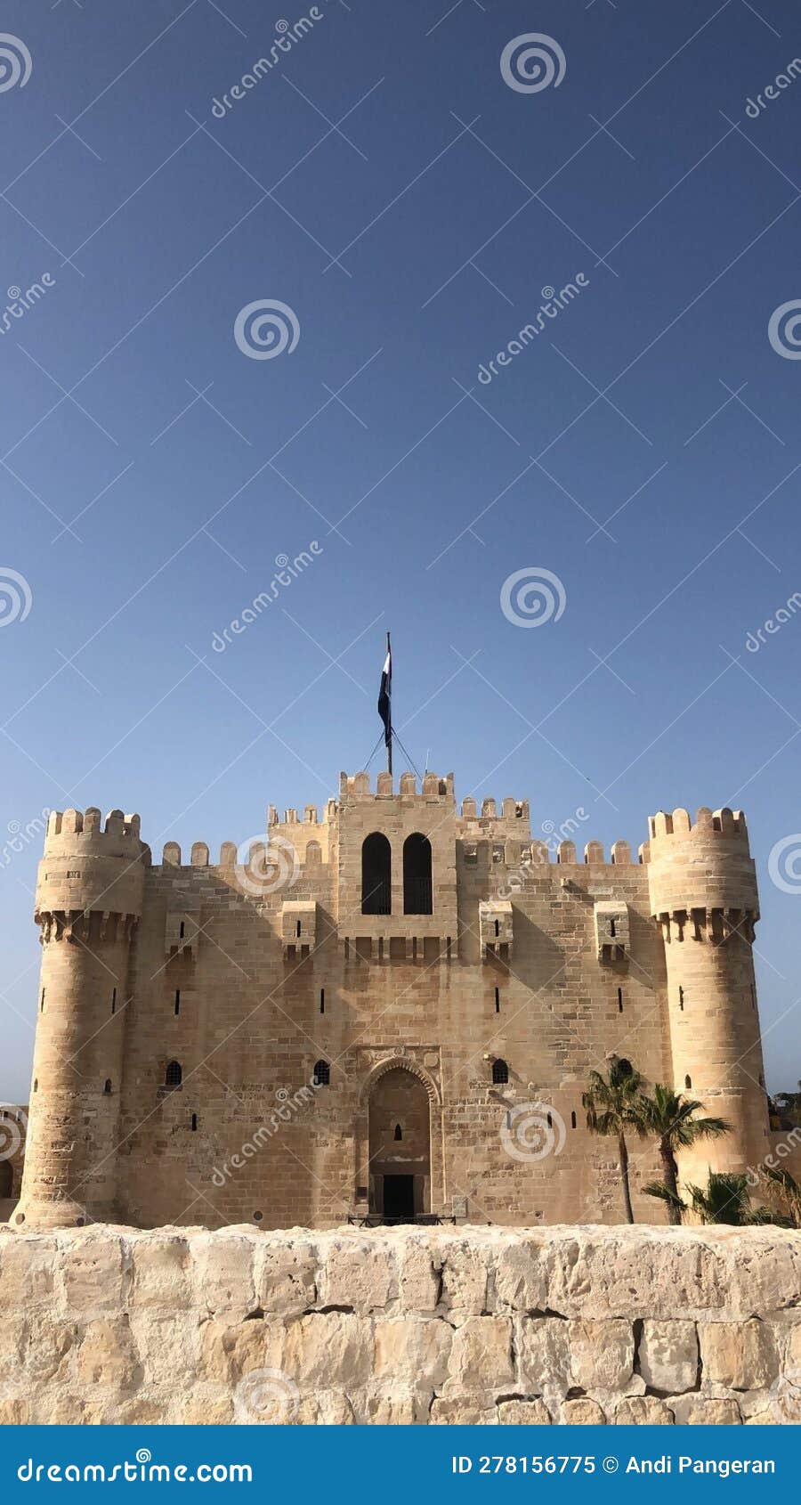 Stone Castle with Classic Design Stock Image - Image of tourism, tower ...