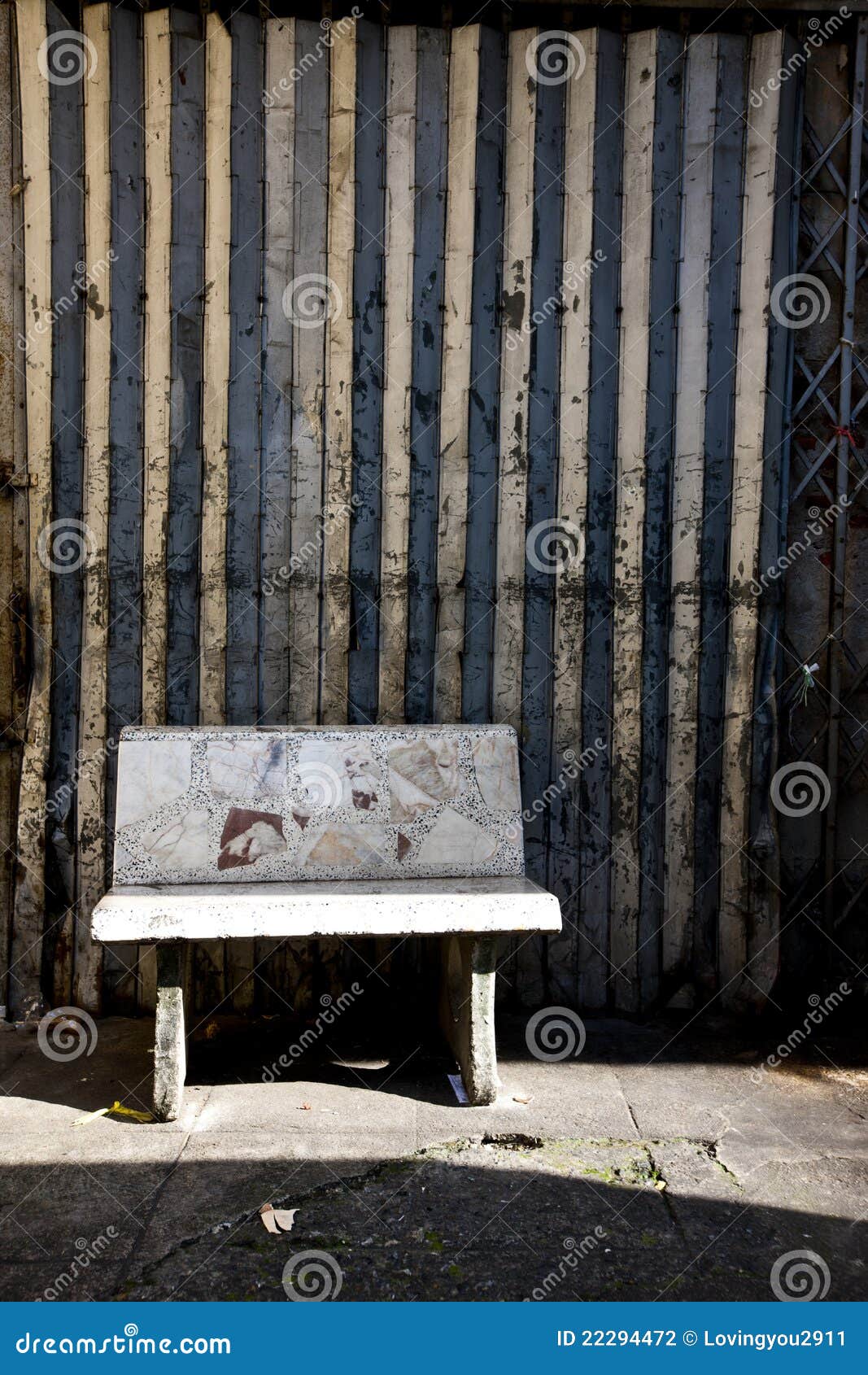Stone chair on the road stock photo. Image of entrance - 22294472