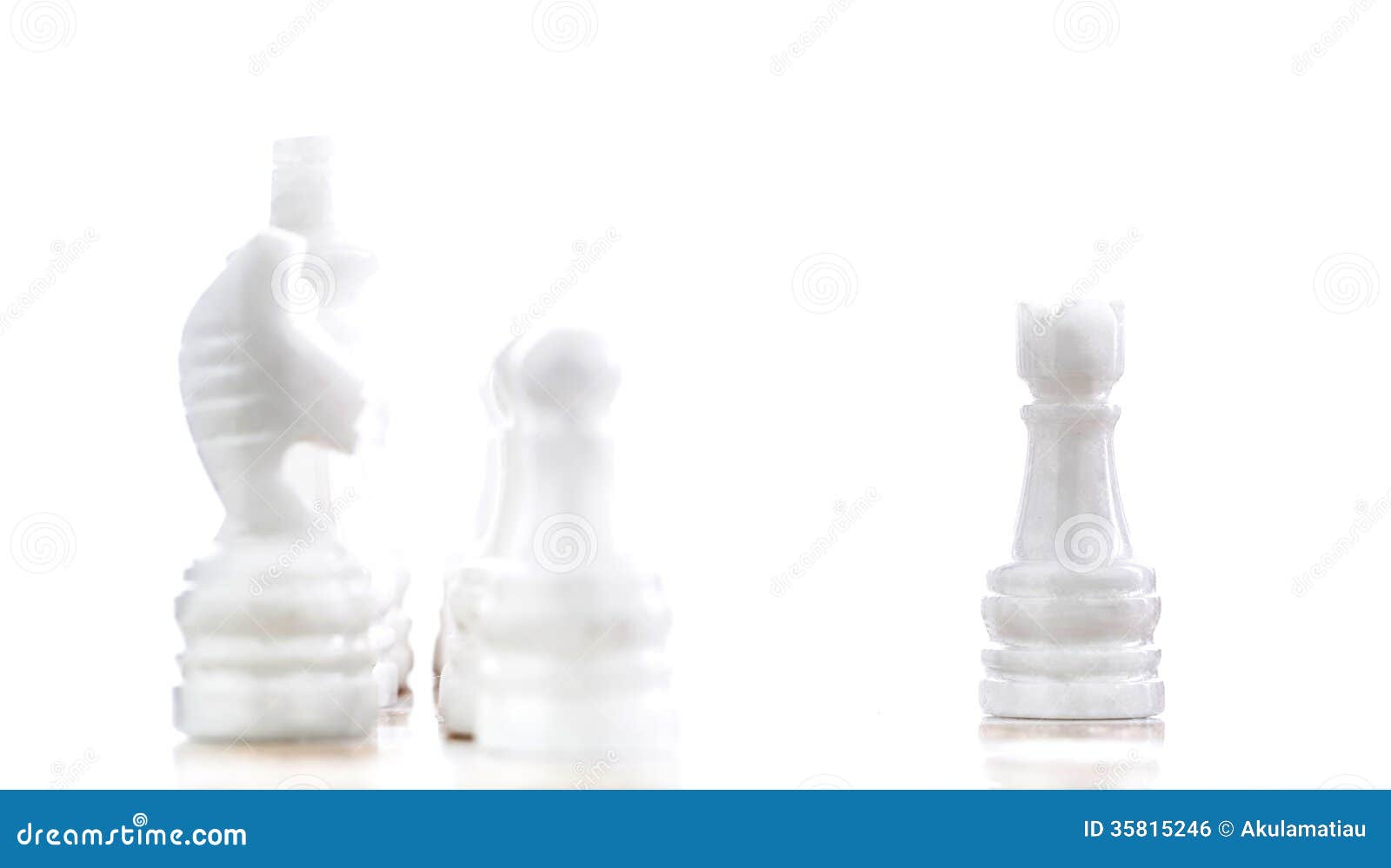 Stone Chess Pieces IV stock photo. Image of mental, knight - 35815246
