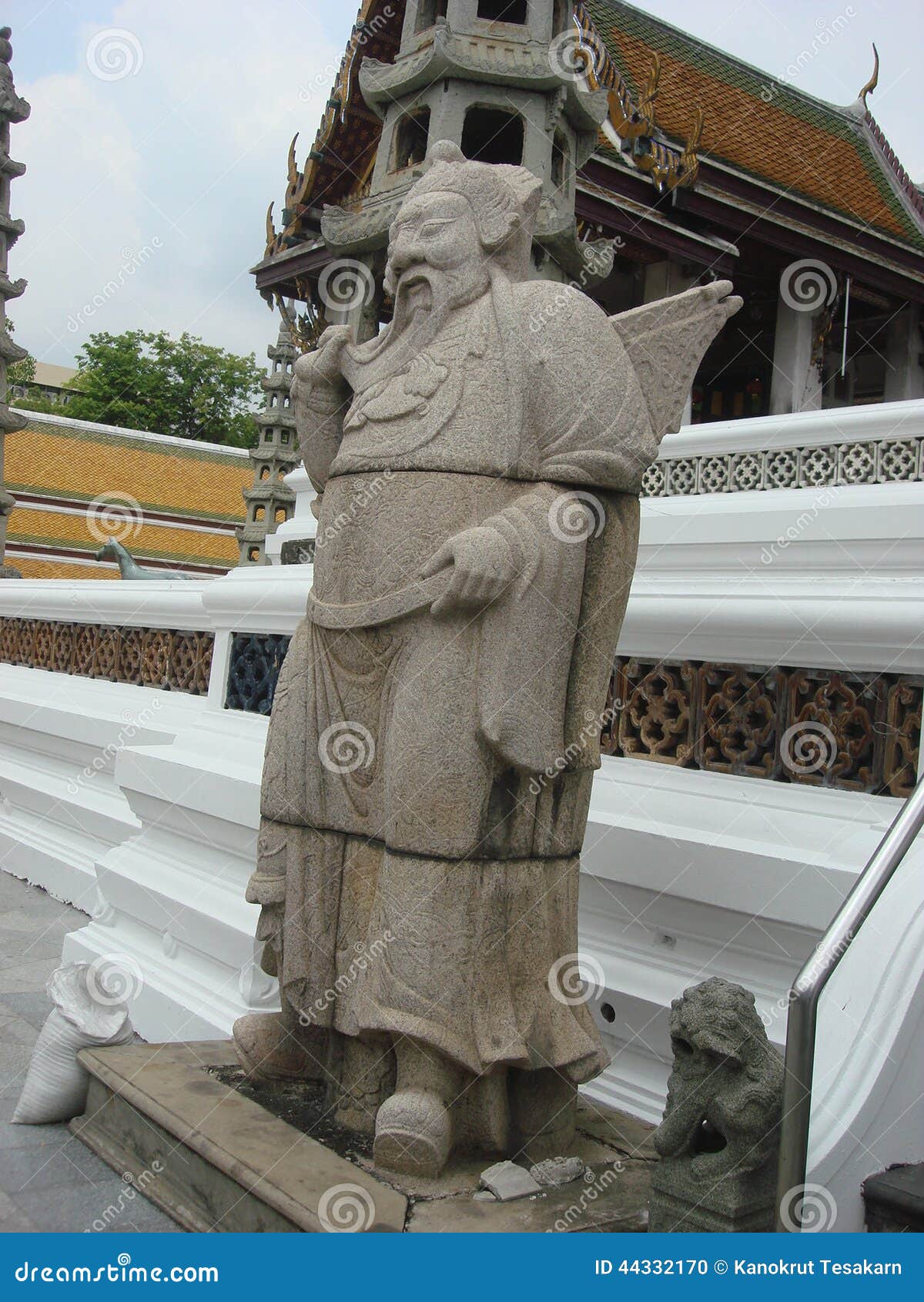 Stone Chinese doll stock photo. Image of suthat, stone - 44332170