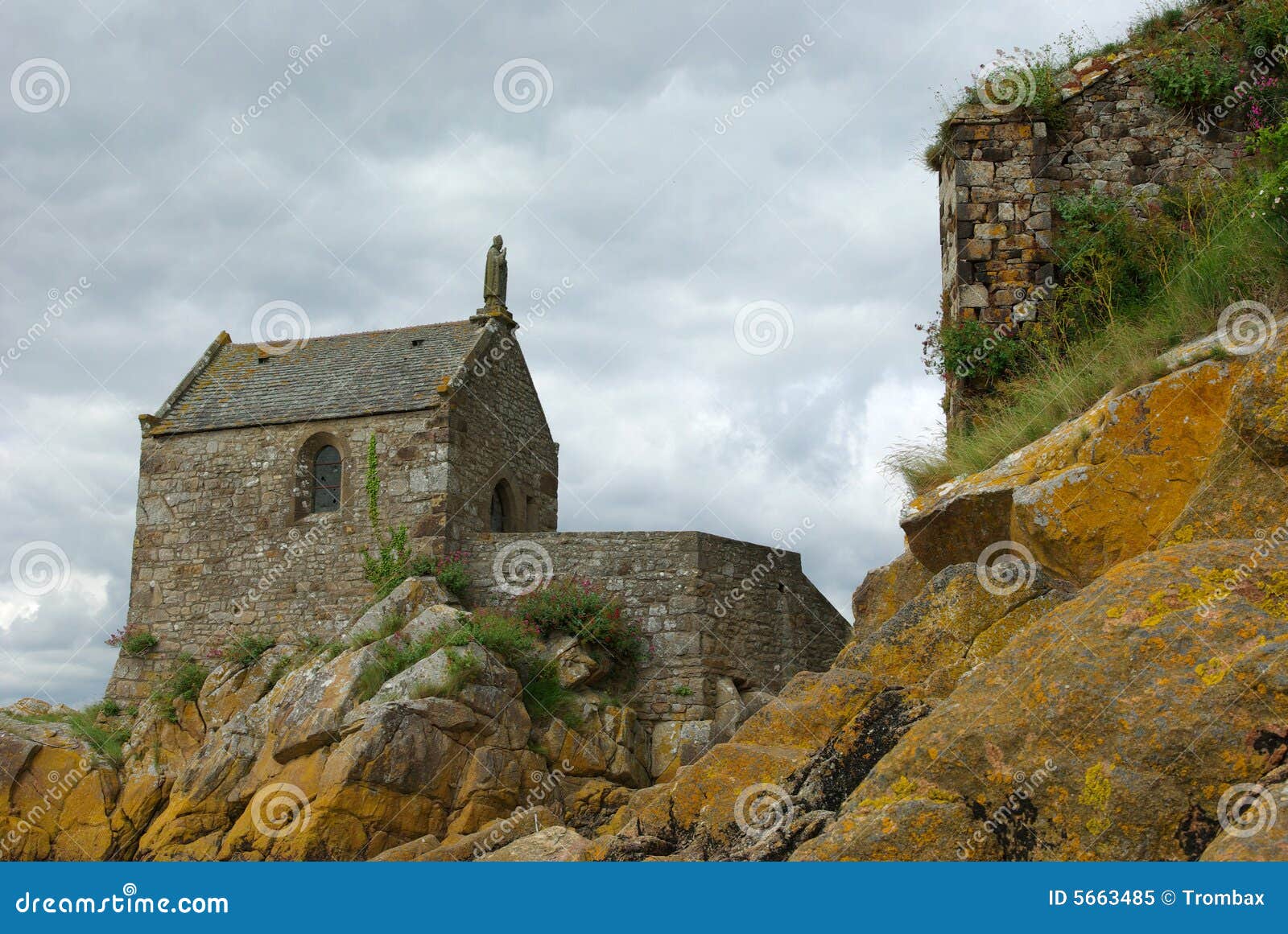 Stone church stock image. Image of edifice, antique, stone - 5663485