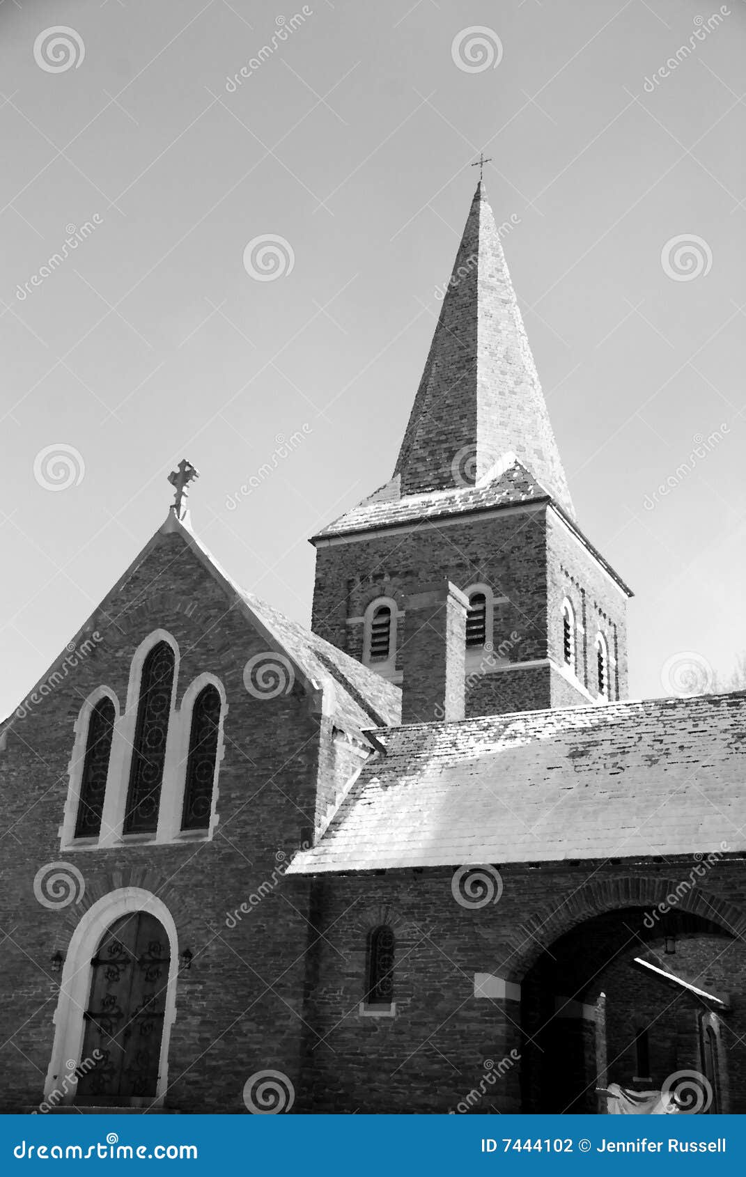 Stone Church stock photo. Image of stone, design, architecture - 7444102