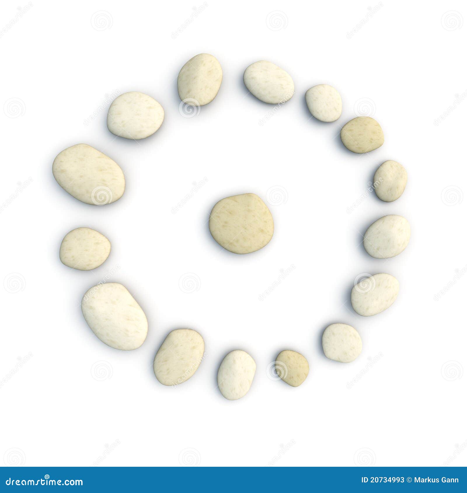 Stone circle stock illustration. Illustration of clean - 20734993