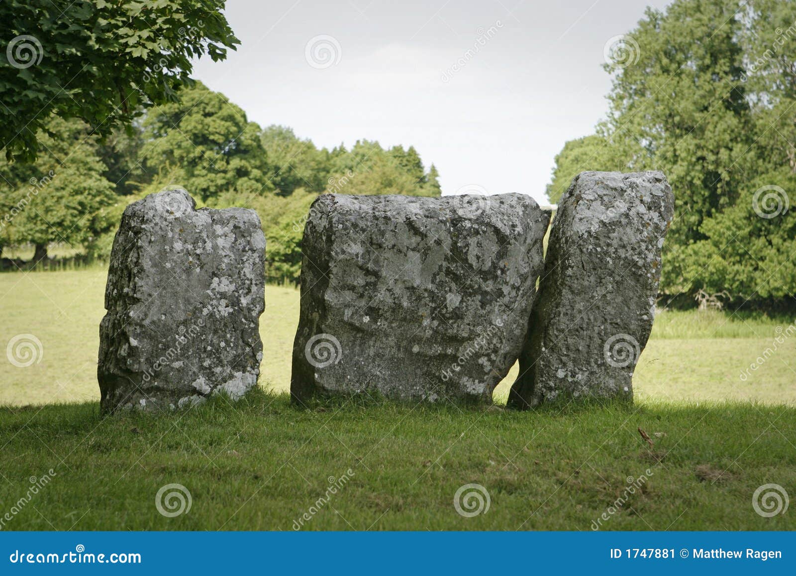 Stone Circle Monoliths stock image. Image of irish, countryside - 1747881