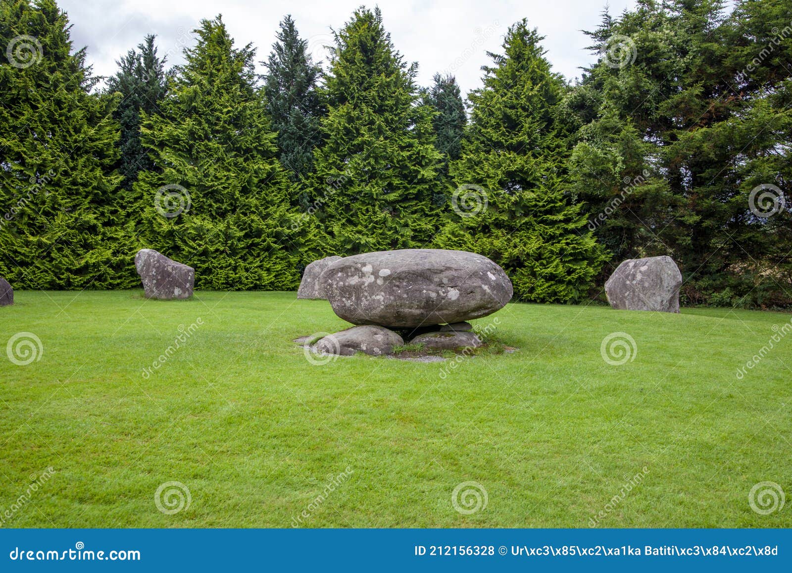 Druid circle stock photo. Image of environment, megalithic - 212156328