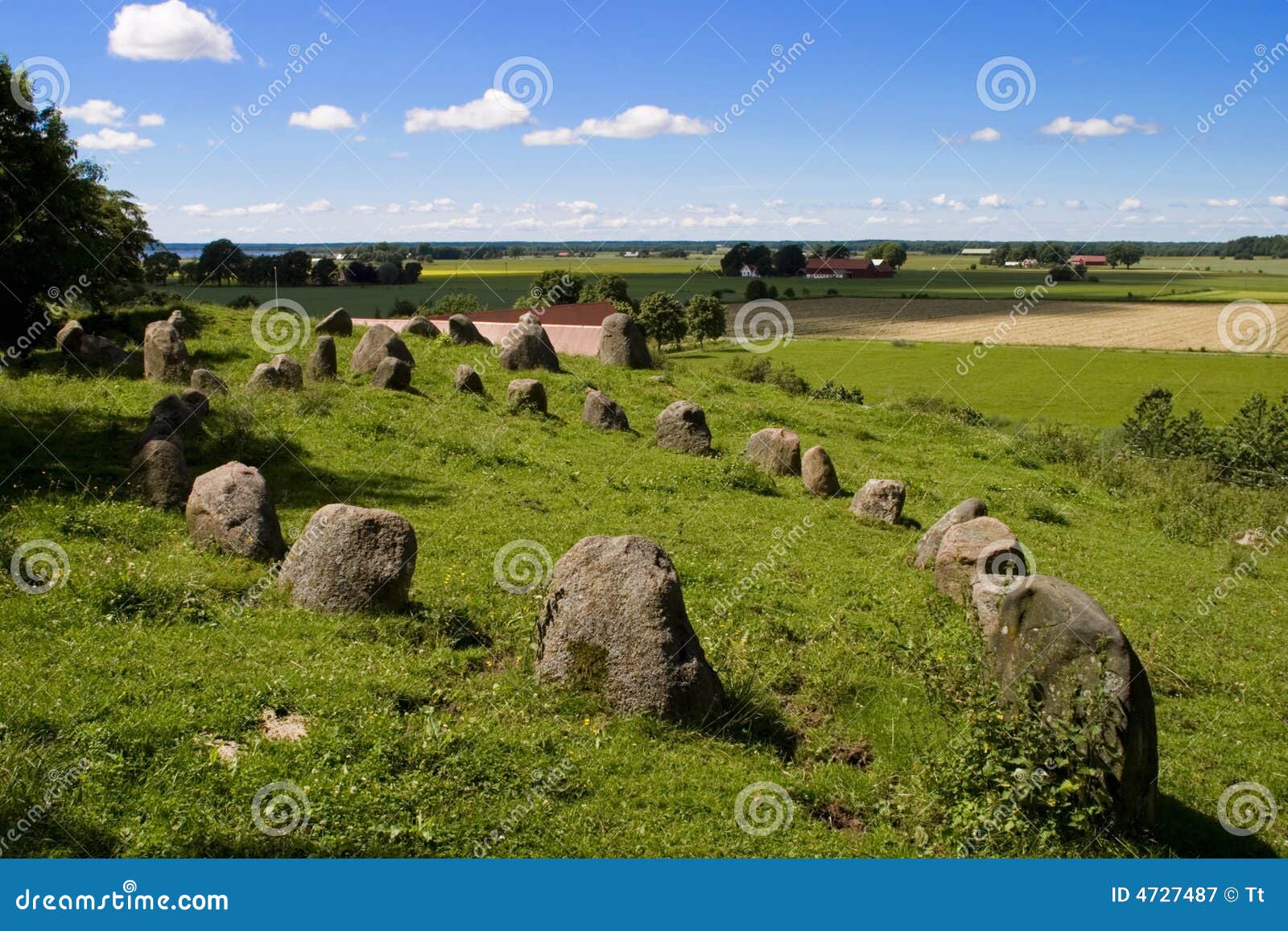 Stone circles stock image. Image of stonework, culture - 4727487