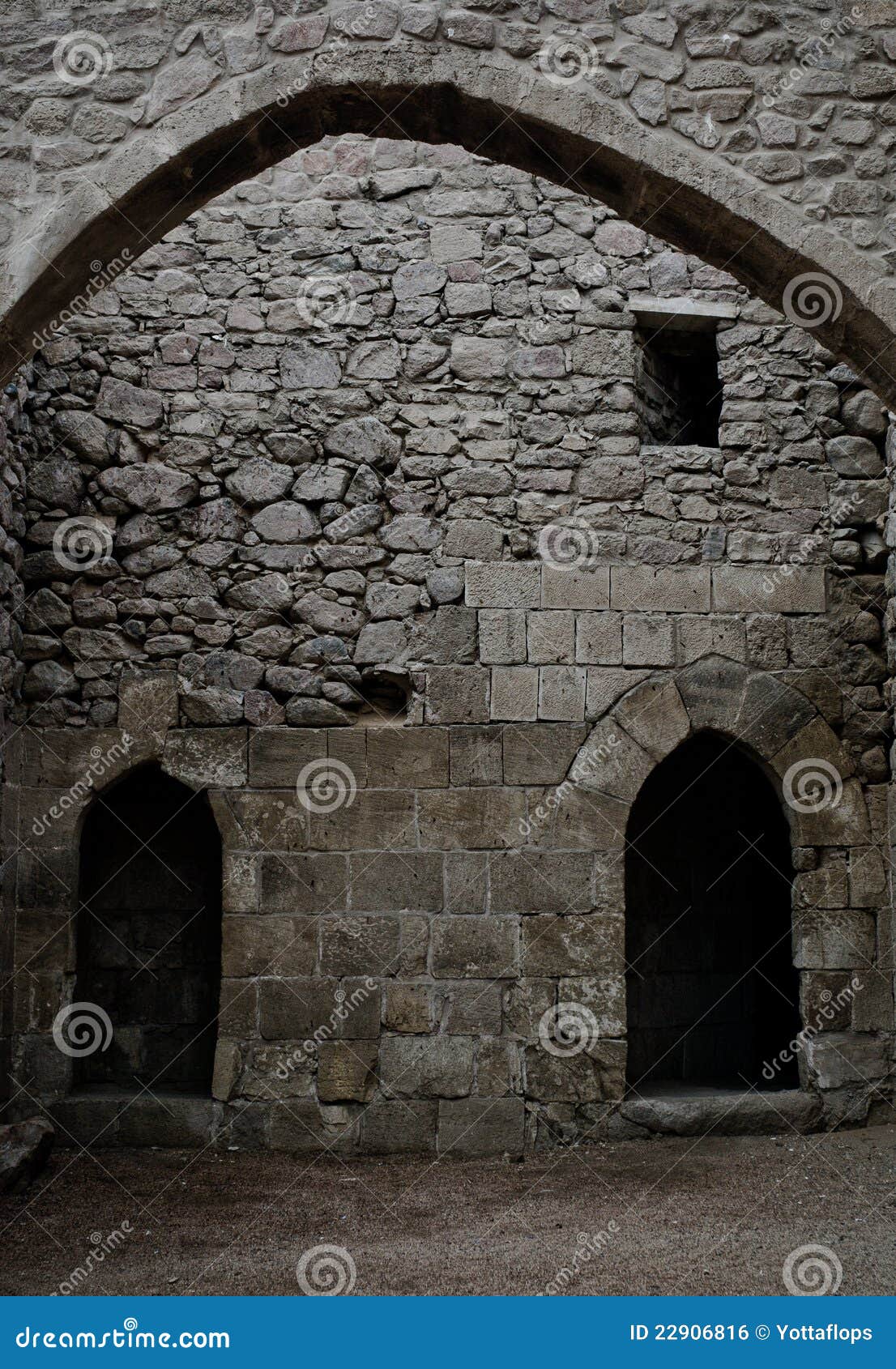 Stone Citadel stock photo. Image of historic, turret - 22906816