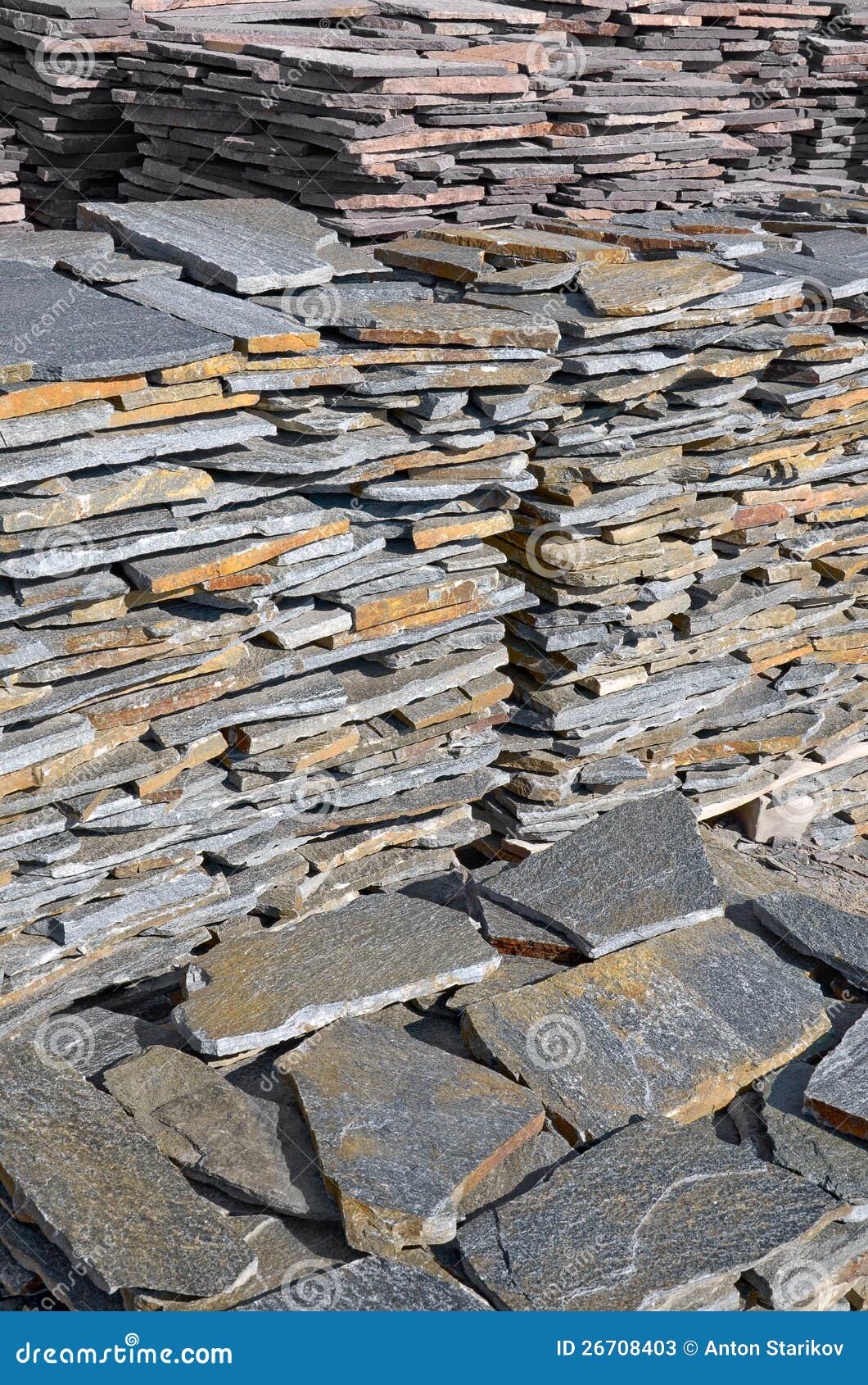 Stone Cladding Rock Panels Front Yard Design Stock Photography ...