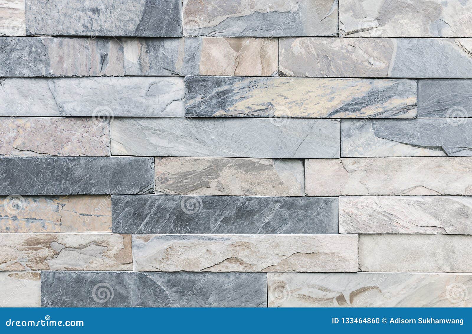 Stone Cladding Wall Detail, Background Stock Photo - Image of colors ...