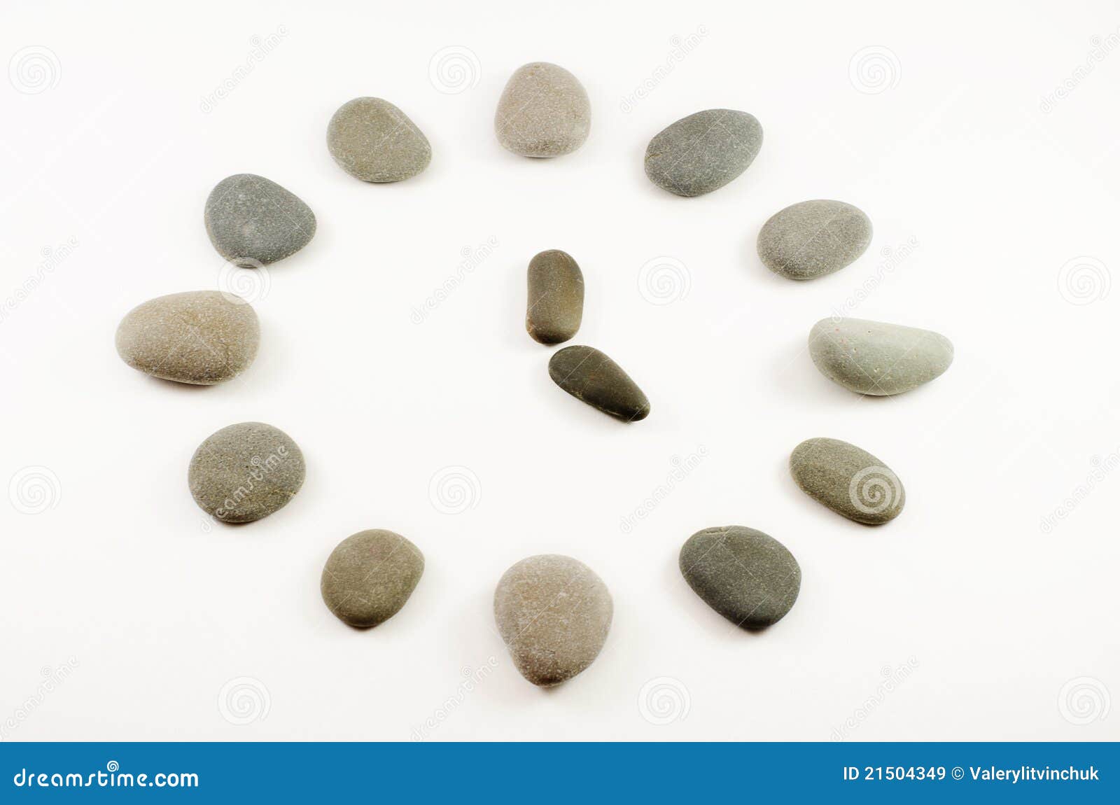 Stone clock stock image. Image of order, stack, concepts - 21504349