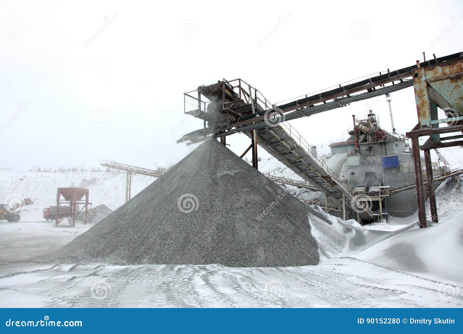 Stone and Coal Warehouse, Quarry Stones for Construction Stock Photo ...