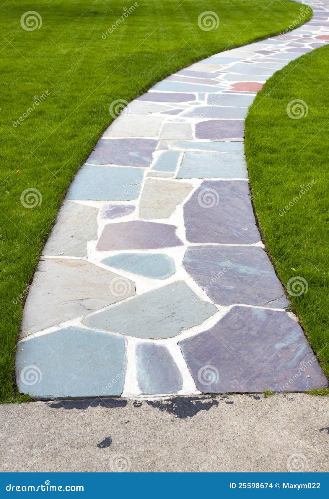 Stone Color Walkway stock photo. Image of road, sidewalk - 25598674