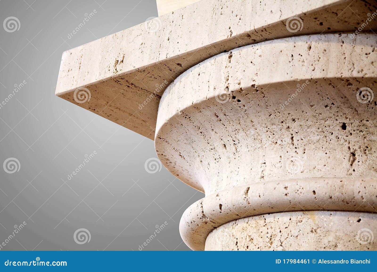 Stone column stock image. Image of beam, capital, grey - 17984461