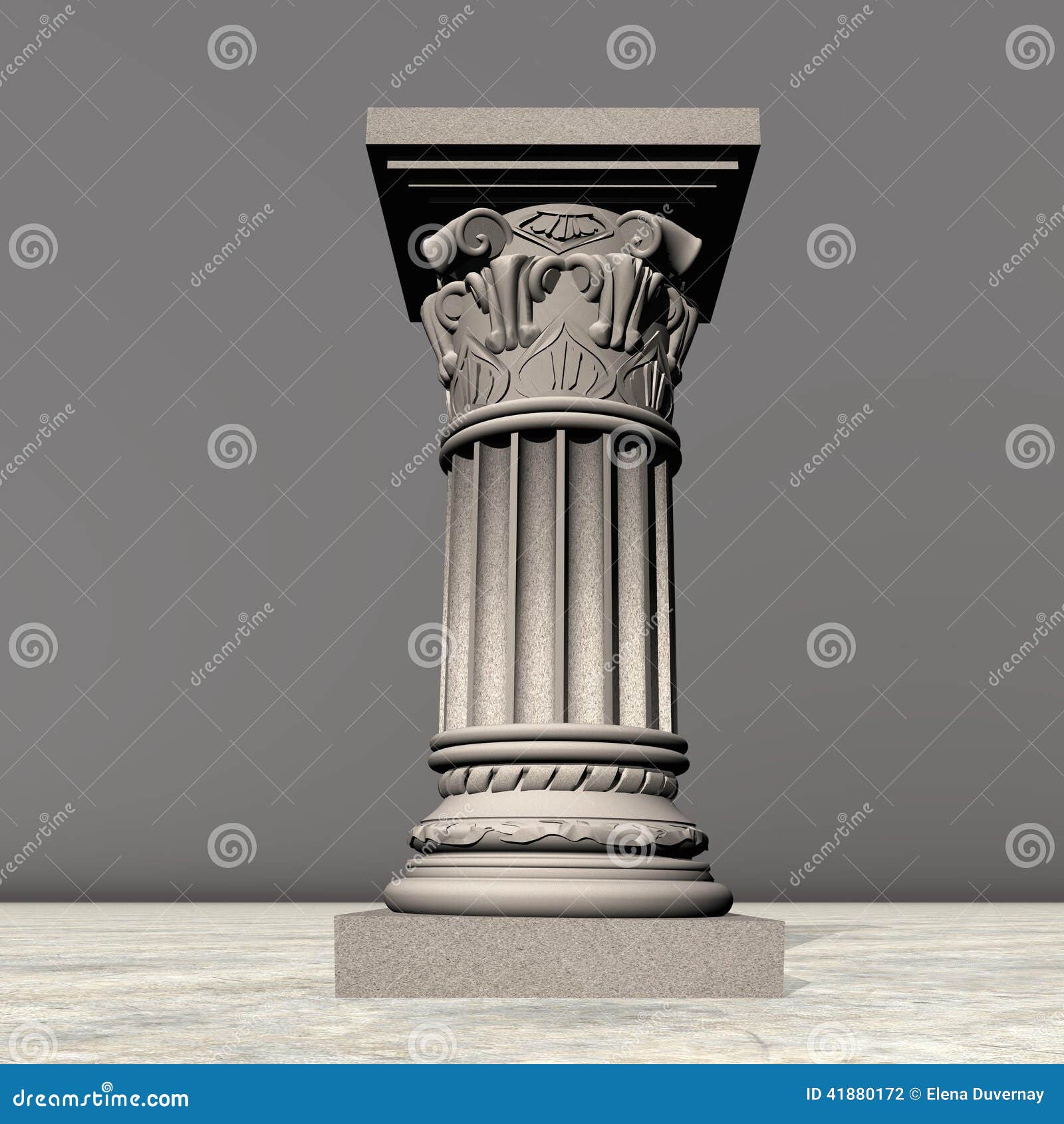 Stone Column Of Boulders, Landscape Design For Aquarium Or Park ...