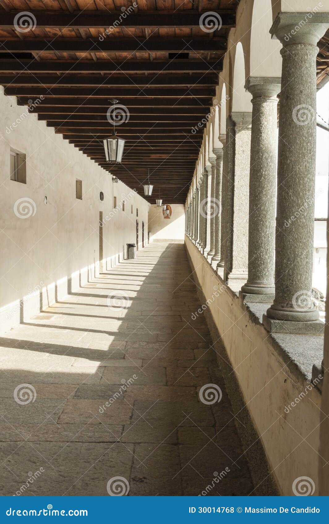 Architectural Ancient Arcade Stock Photo - Image of columns, religion ...