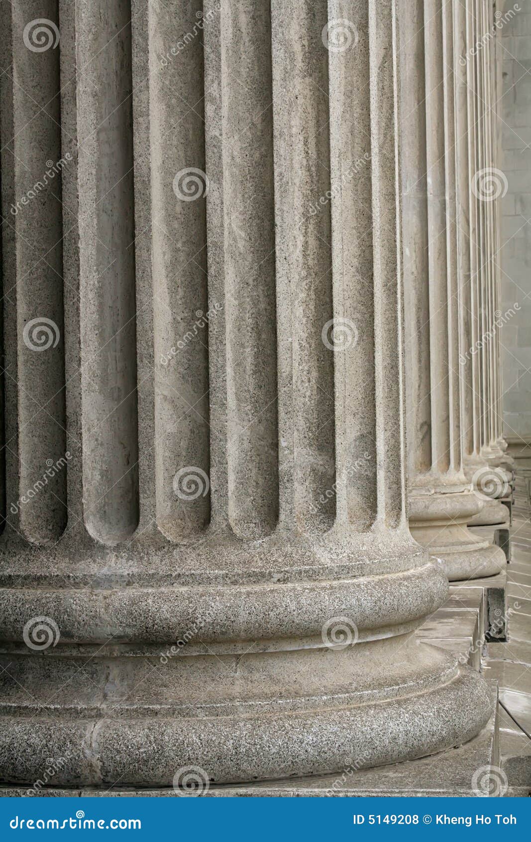 Stone Columns from a Judicial Law Building Stock Photo - Image of ...