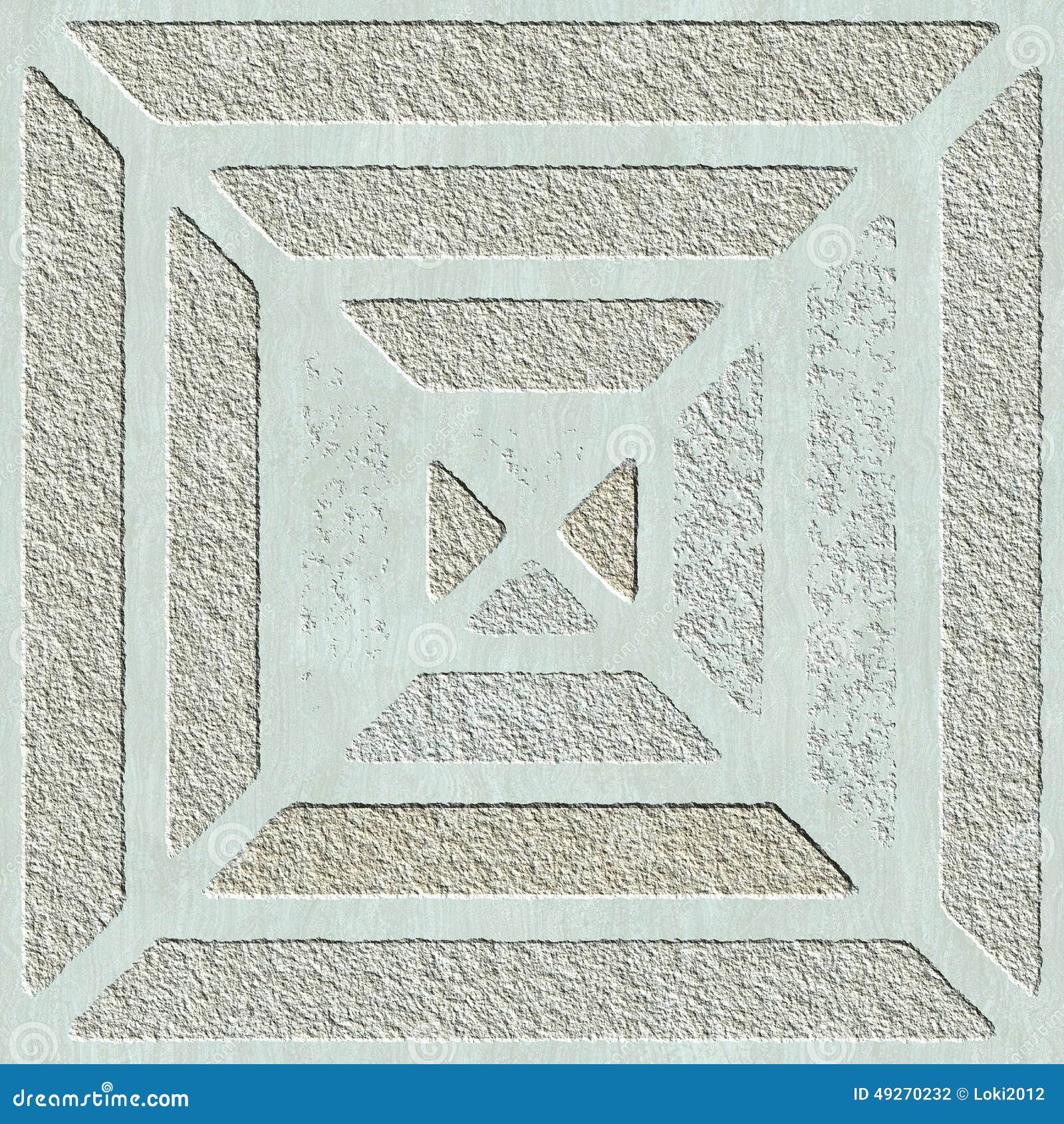 Stone and Concrete Seamless and Tileable Texture Stock Illustration ...