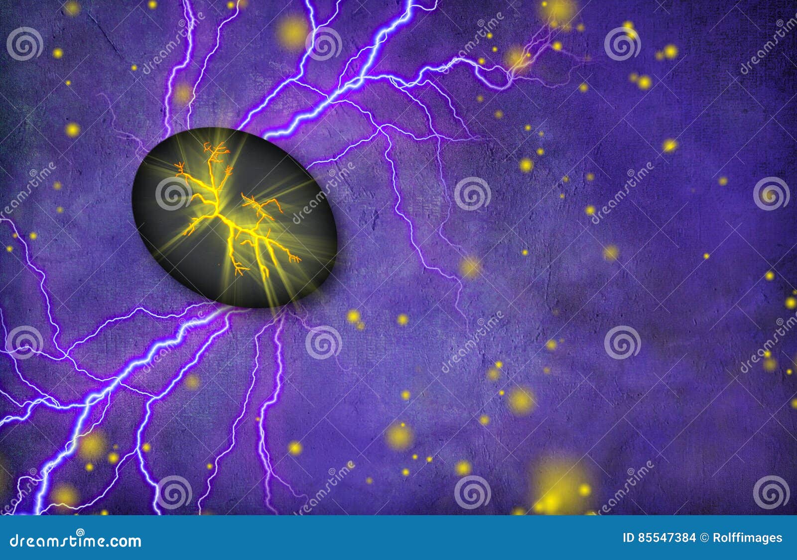 Stone stock illustration. Illustration of flash, electricity - 85547384