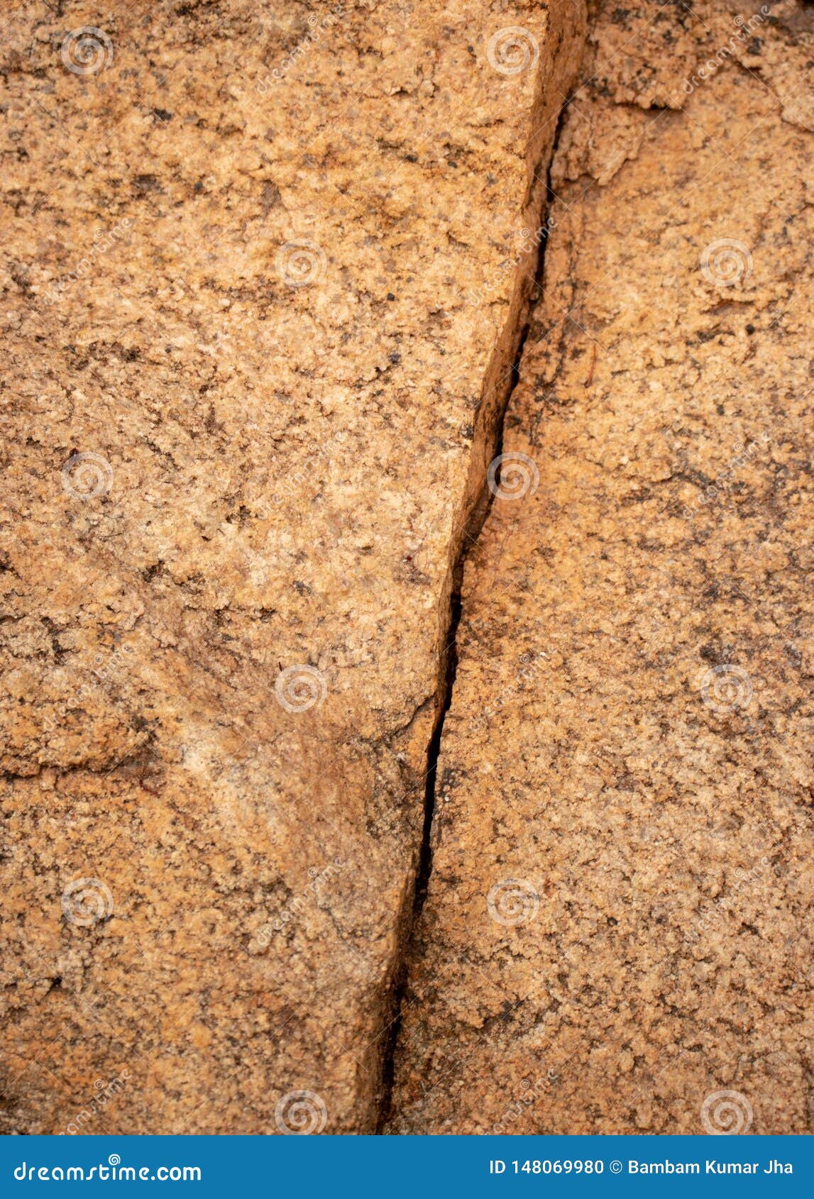 Stone Cracks Example of Separation Stock Photo - Image of ancient ...