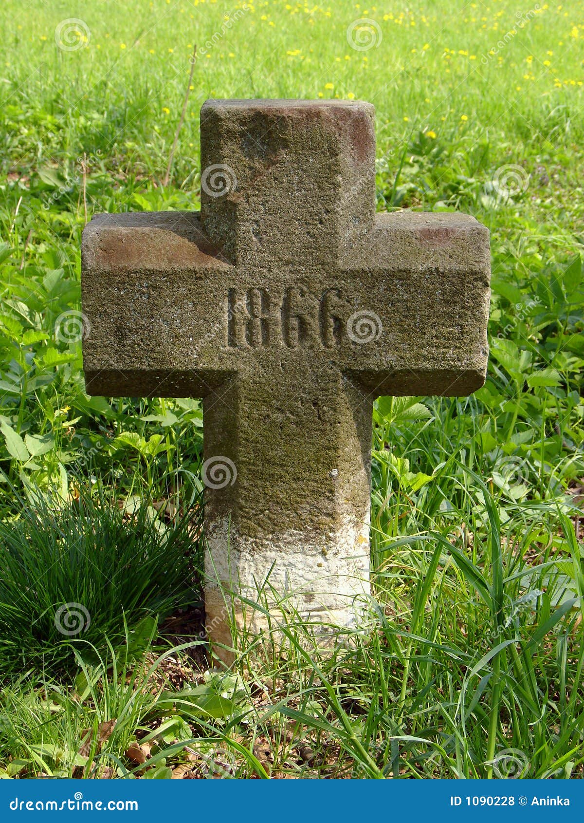 Stone cross stock photo. Image of relic, landmark, life - 1090228