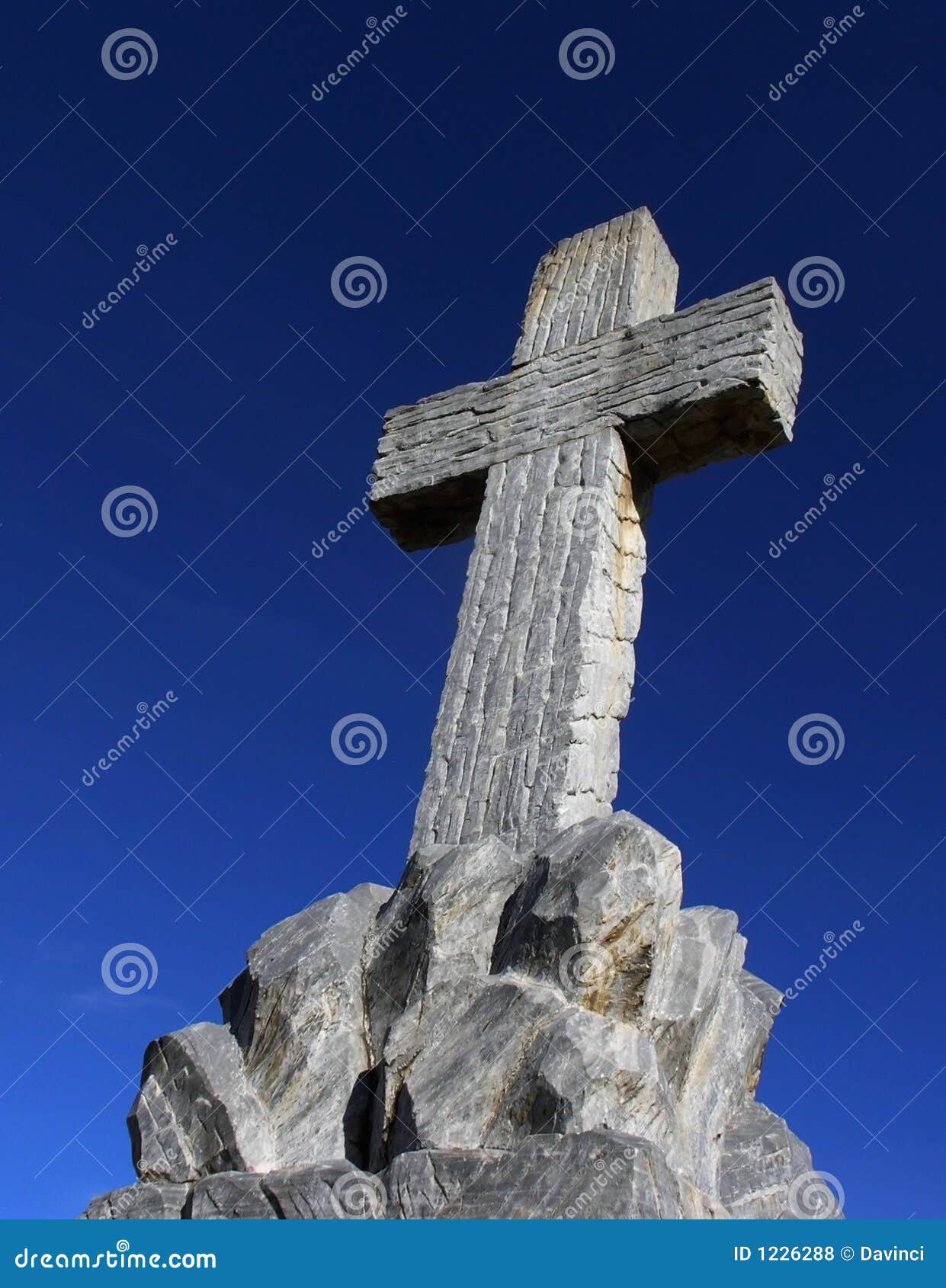 Stone cross stock photo. Image of black, stones, headstone - 1226288