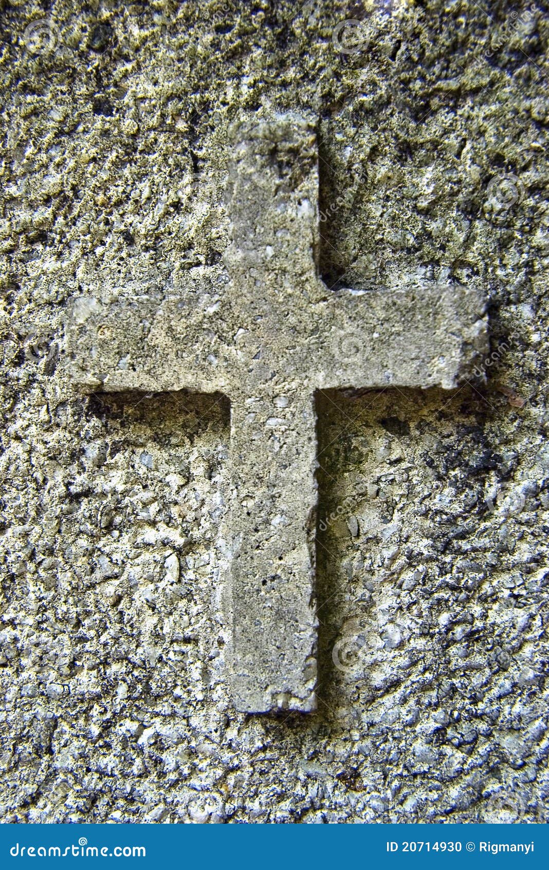 Stone cross stock photo. Image of death, hope, cemetery - 20714930