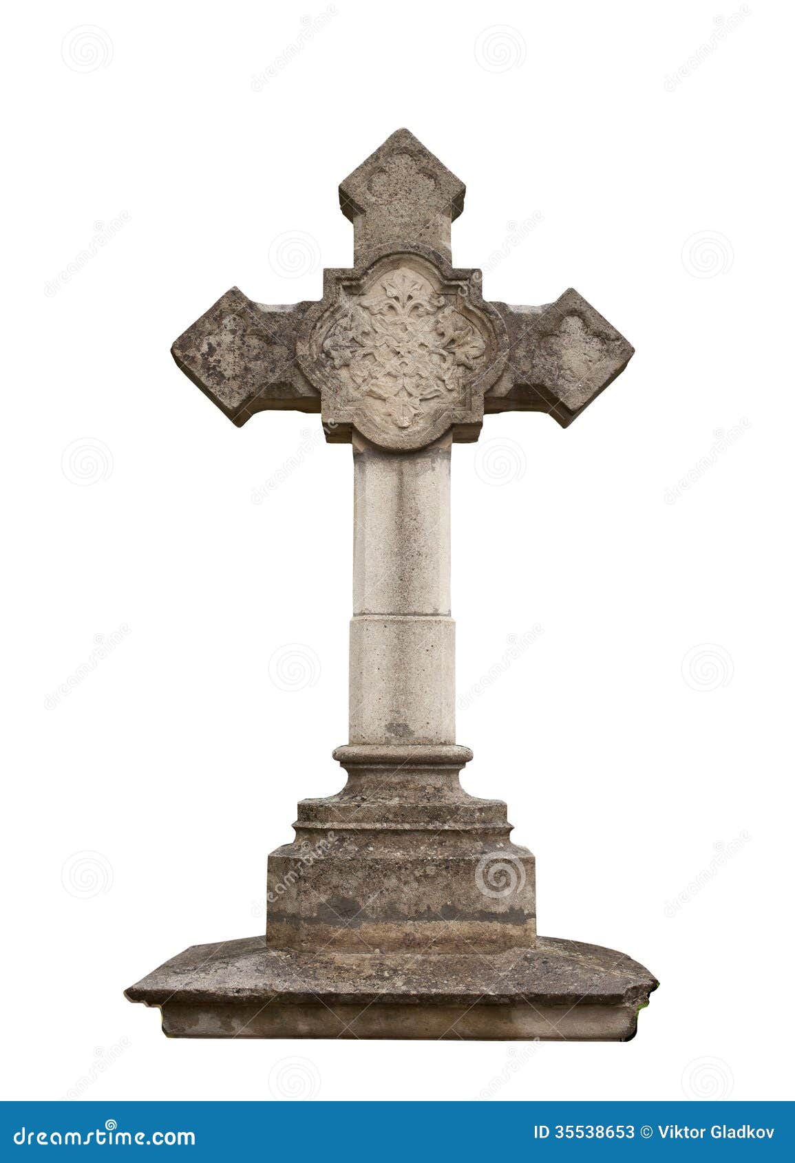 Stone cross stock image. Image of cross, religious, christian - 35538653