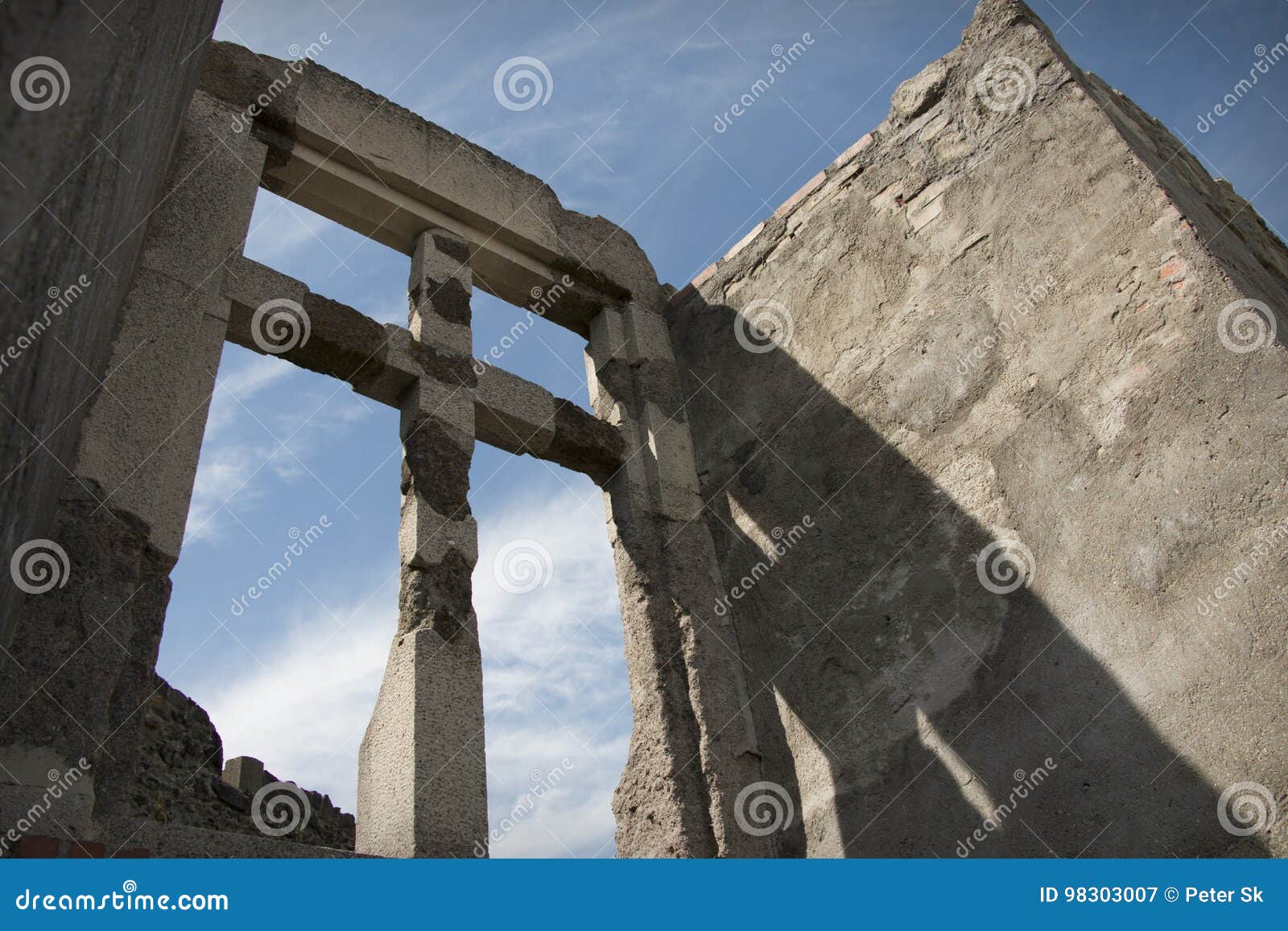 Stone Cross from a Low Angle Stock Image - Image of holy, historical ...