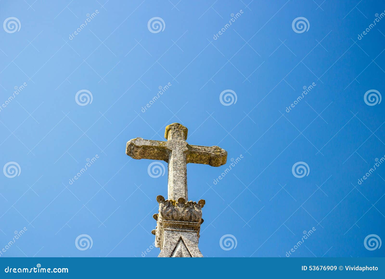 Stone crucifix stock image. Image of golgotha, christianity - 53676909